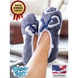Bergman Kelly Fuzzy Slippers for Women, Cozy Soft Indoor Shoes, Sizes 5 ...