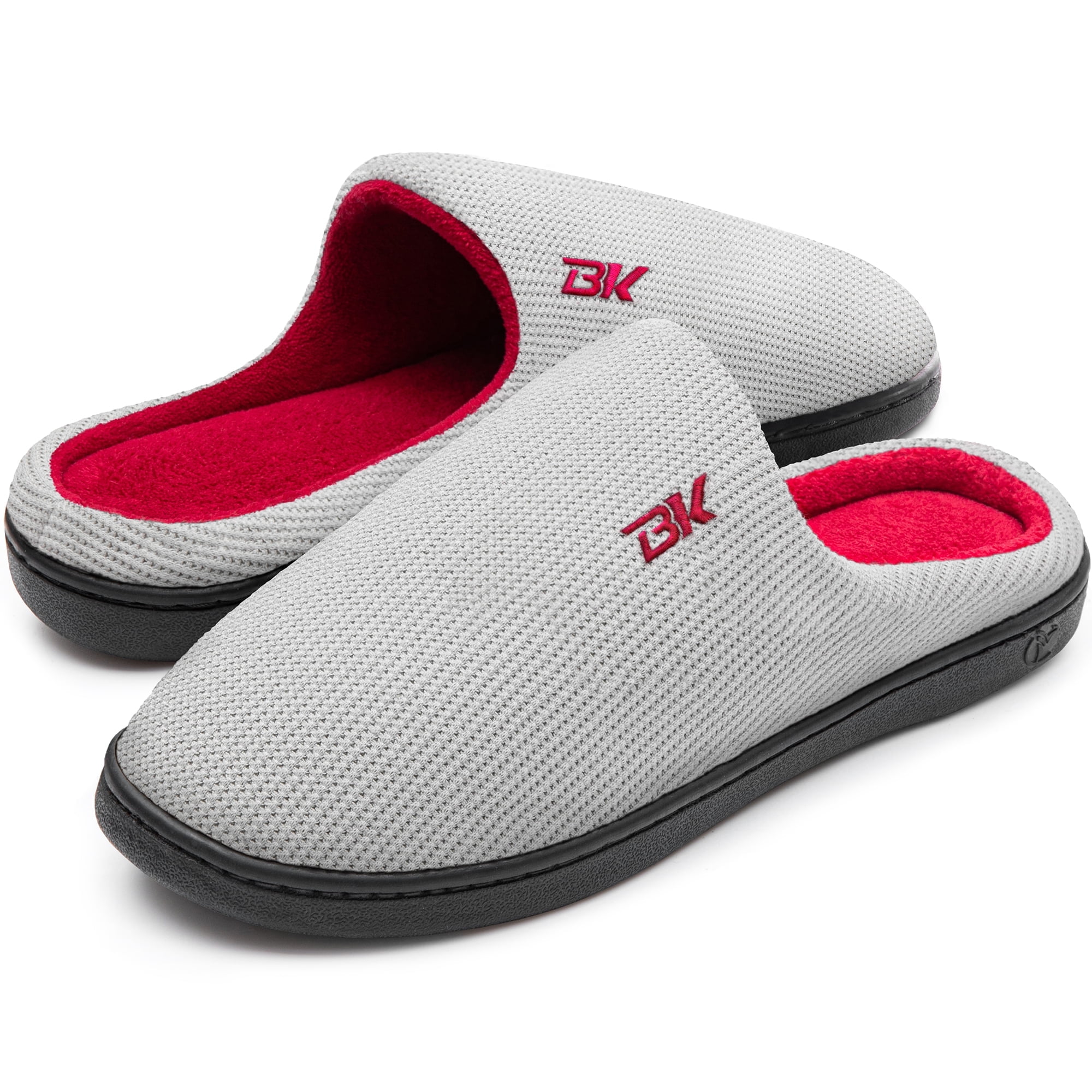 Bergman Kelly Men's Two-Tone Slip-On Indoor/Outdoor Clog Style Slippers ...