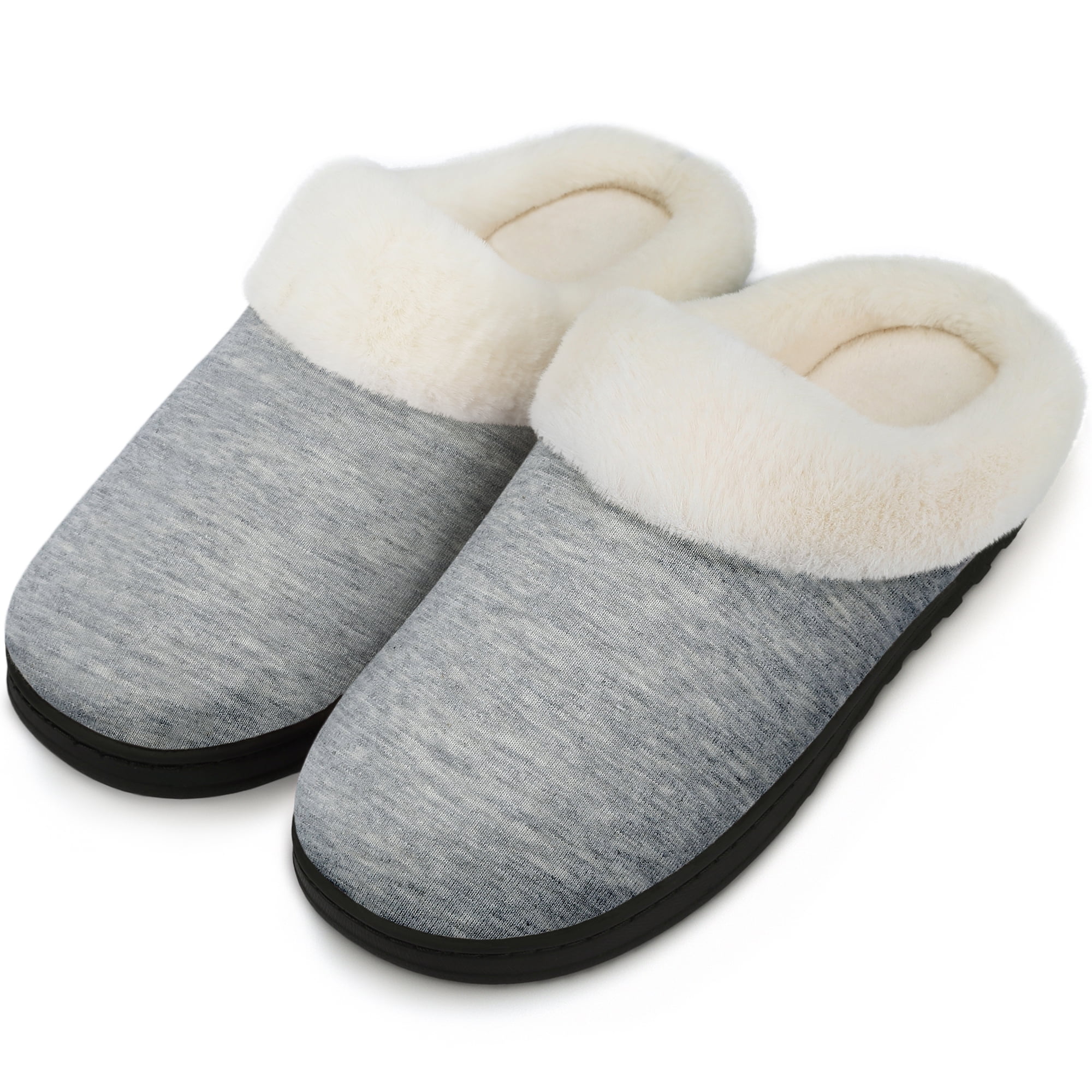 Bergman Kelly Clog Slippers for Women with Memory Foam Fuzzy Fleece ...