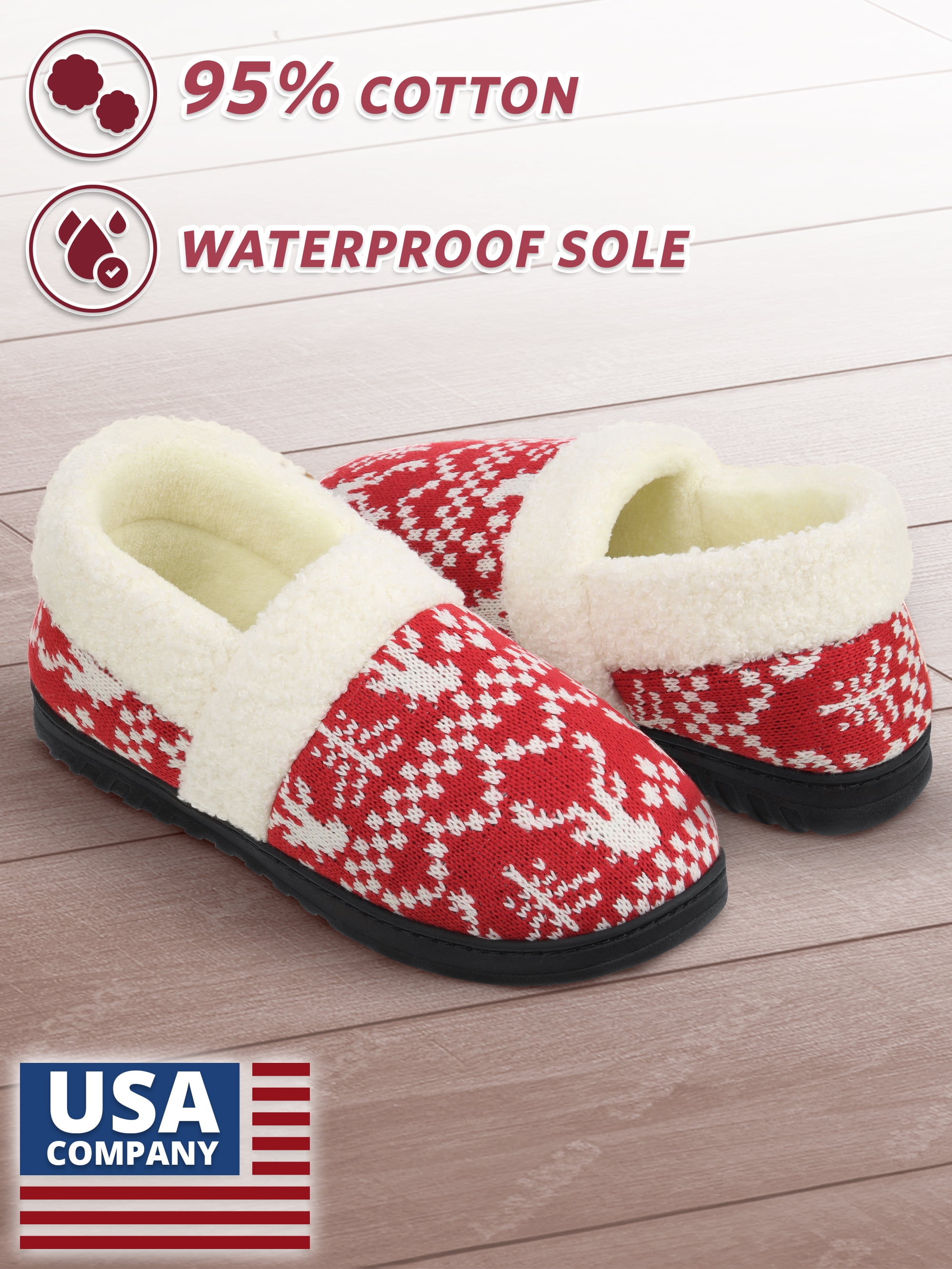 Bergman Kelly Cozy Winter Home Shoes, Indoor Bootie Slippers for Women ...