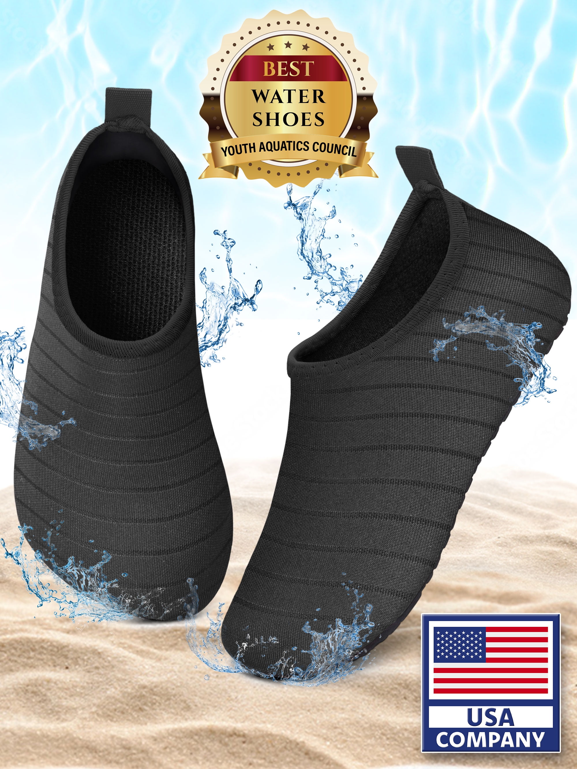 Bergman Kelly Water Shoes for Toddlers, Athletic Water Socks for Pool ...