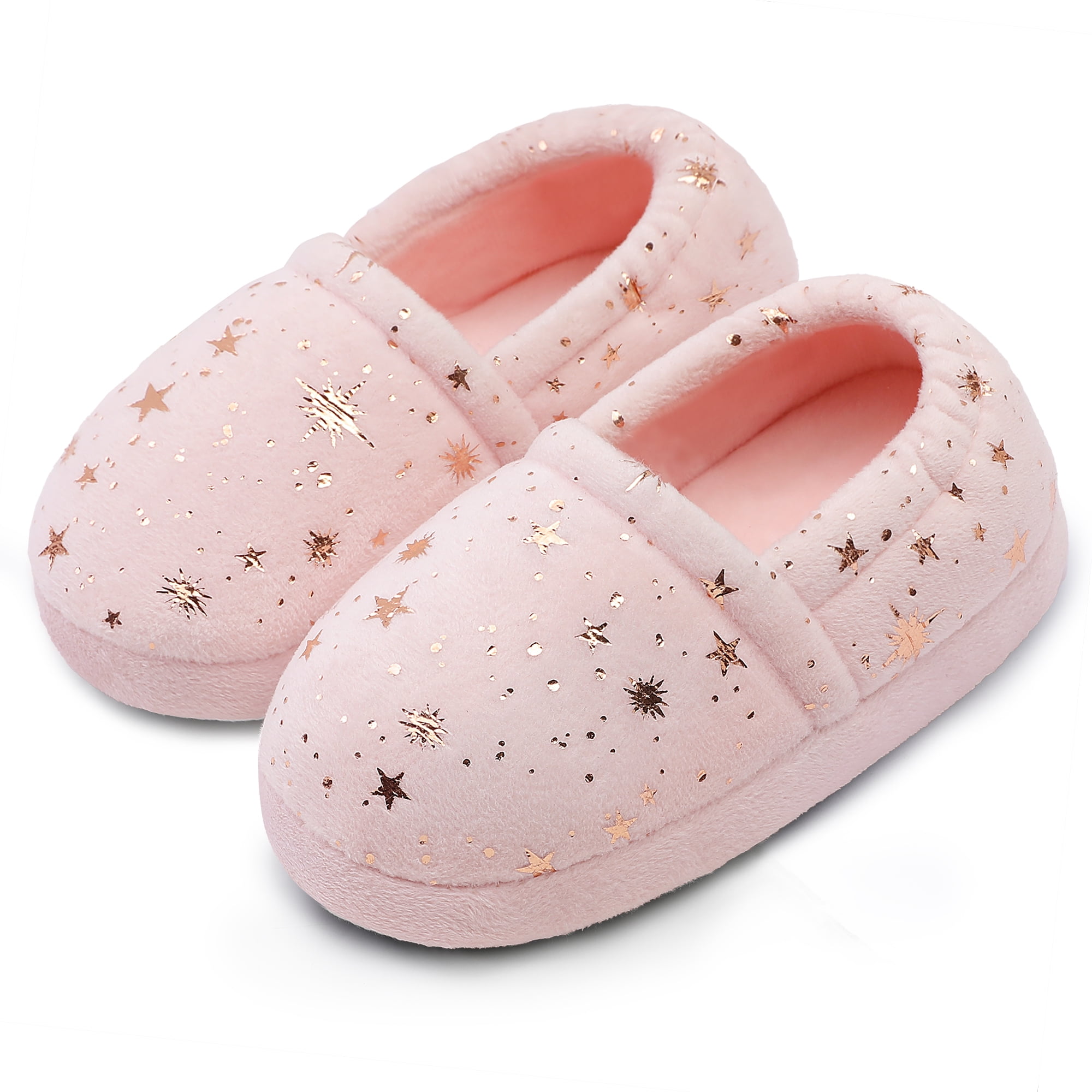 Berhood Girls Slippers Kids Boys Plush House Slippers Comfy Warm ...