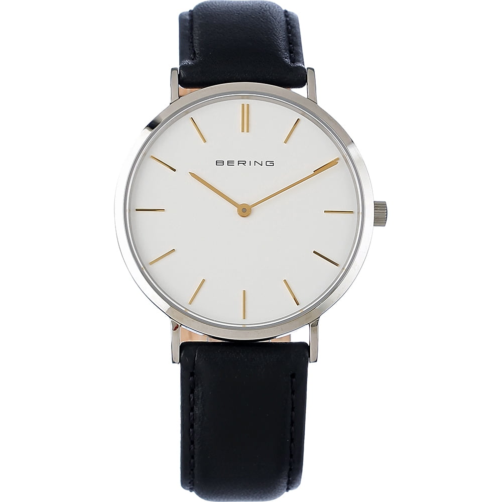 Bering Time Classic Collection Polished Silver Stainless Steel Case ...