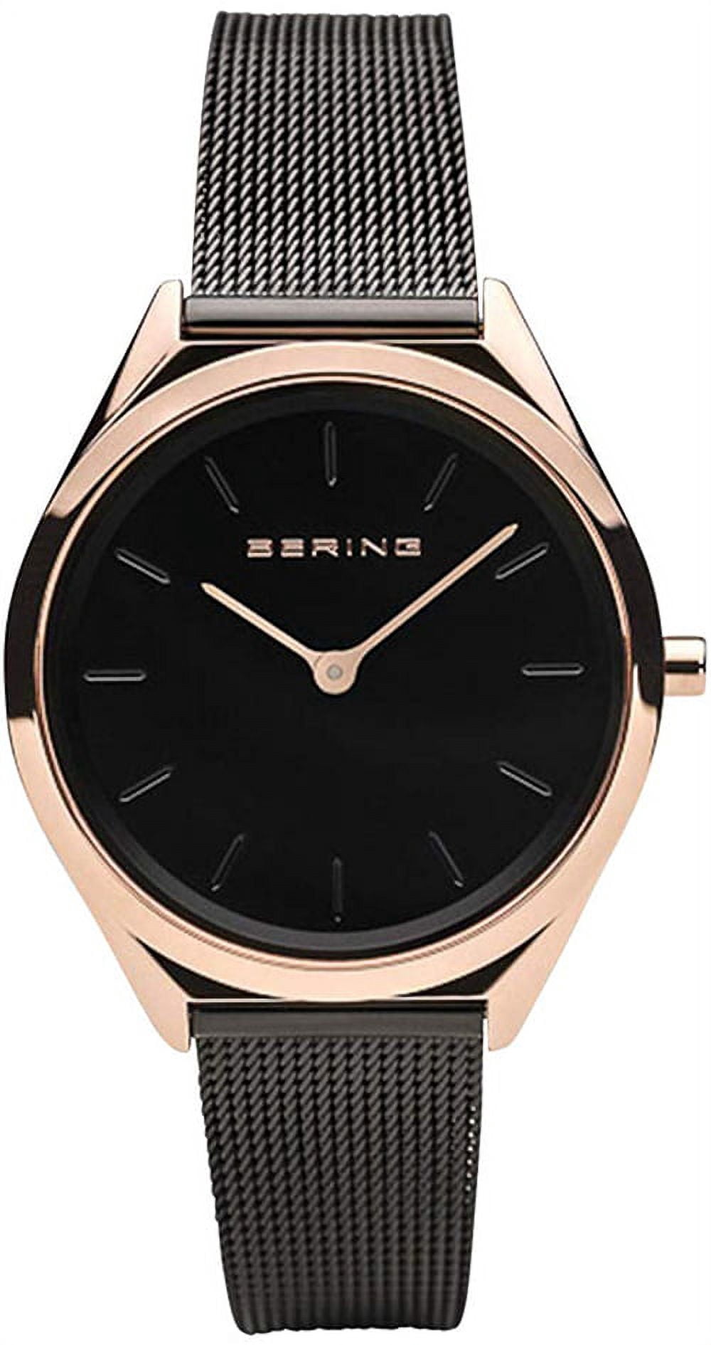 Bering Ultra Slim 4.8 Wrist Watch Analog Quartz 17031-166 - Walmart.com