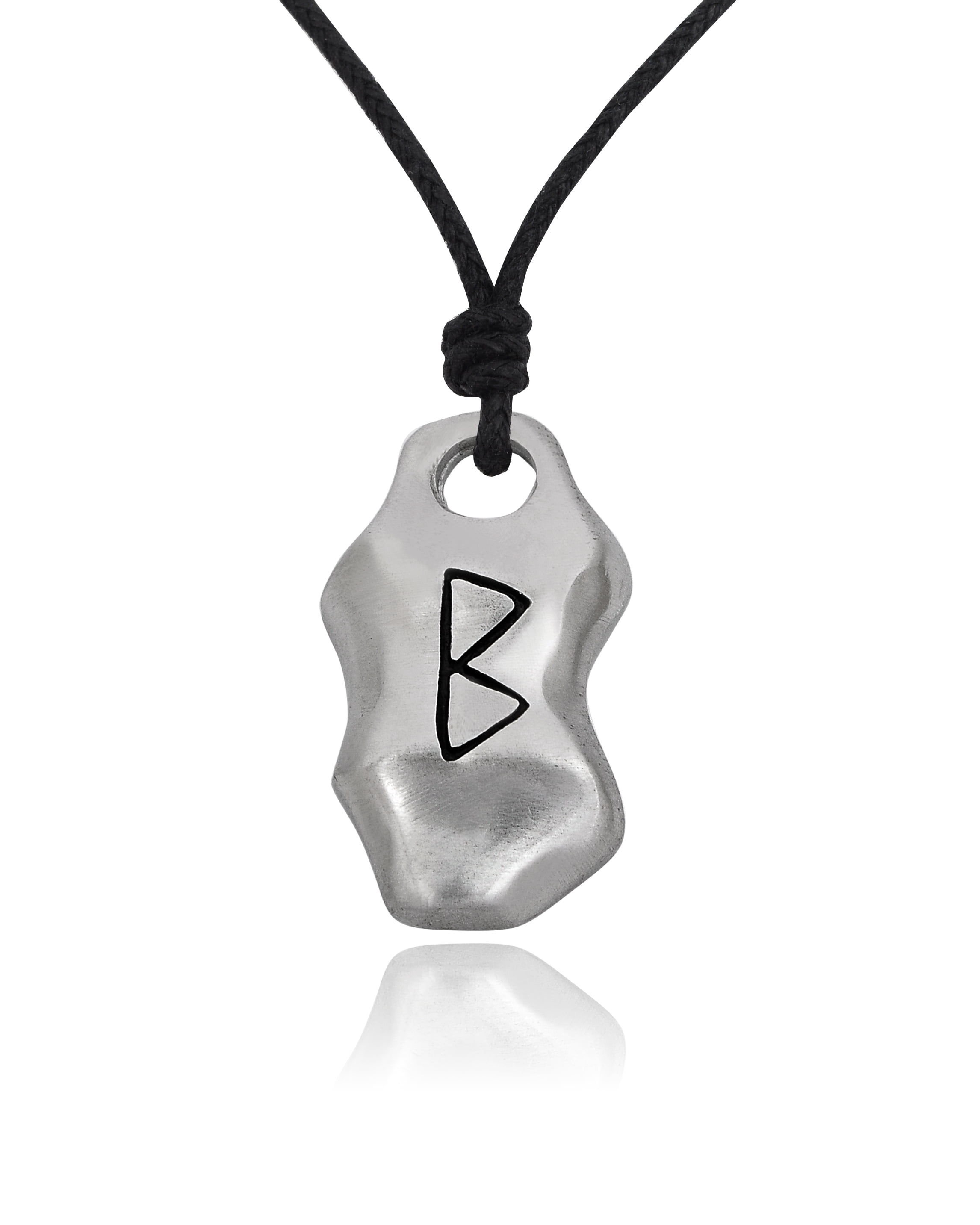 Berkana Mother Earth Birth Symbol Meaning Viking Runes Silver Pewter ...