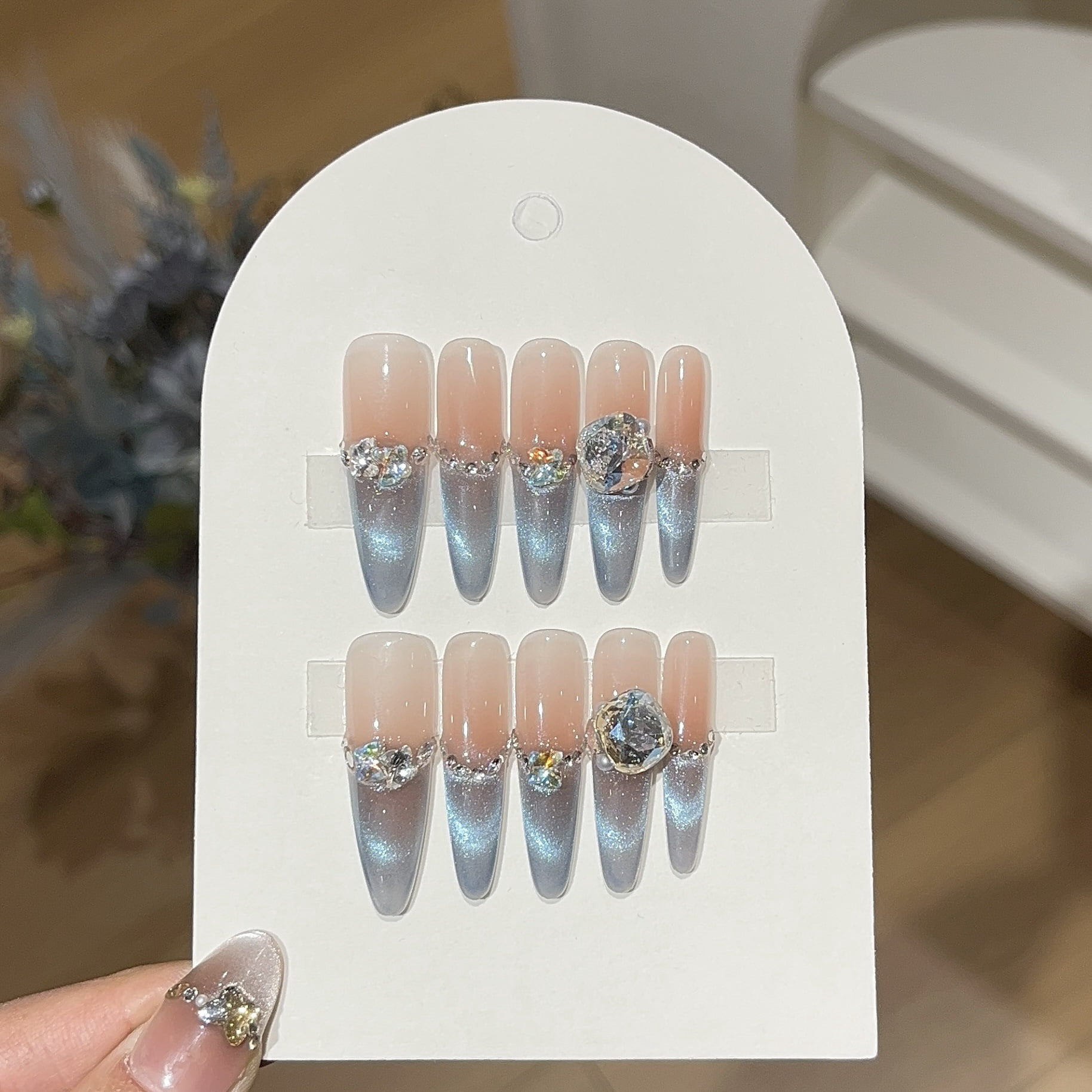 [Berkeley Dinner] Spring New Product Dream Sea Blue Smile French Cat's ...