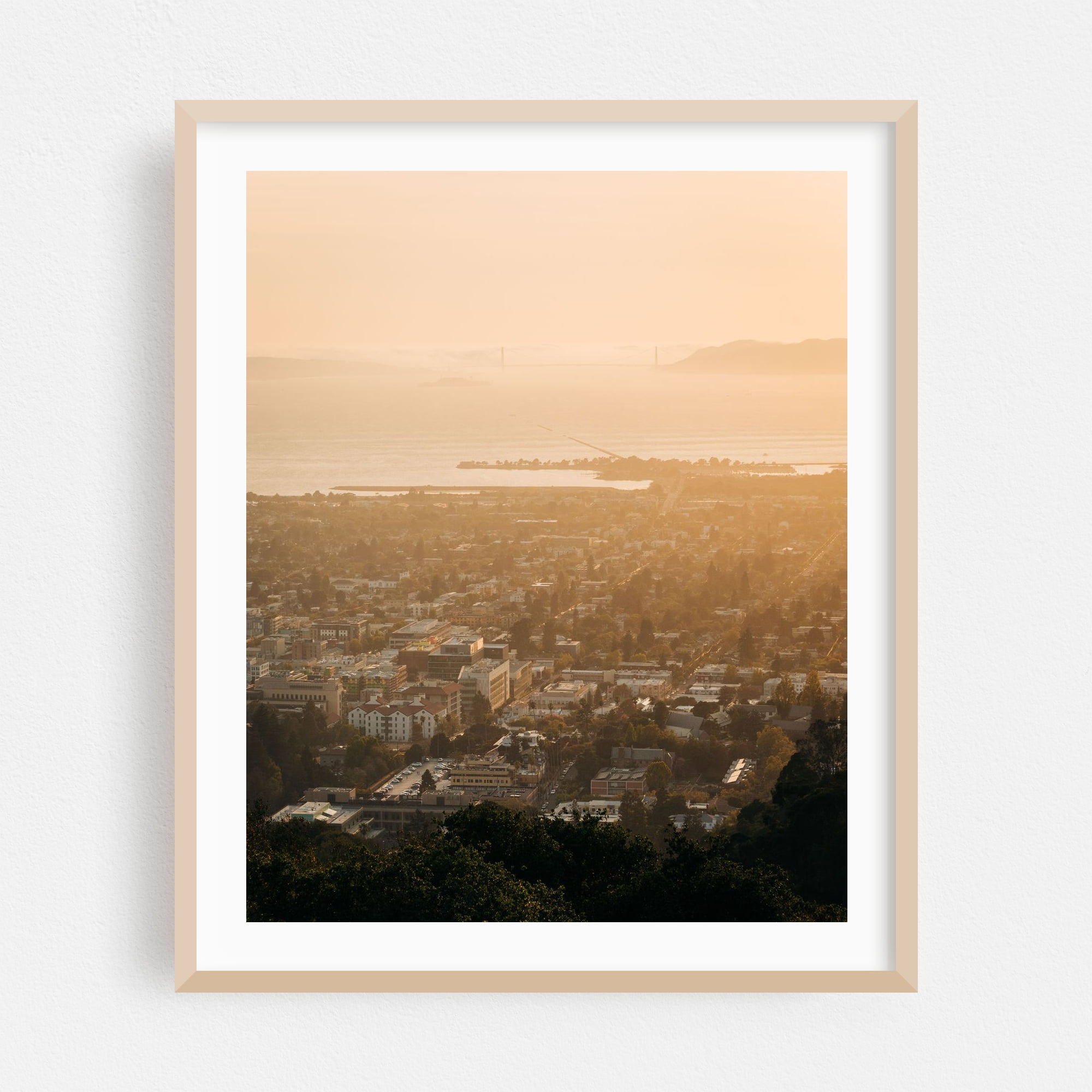 Berkeley Glow 02 - Berkeley California Photography City Sunset Skyline ...
