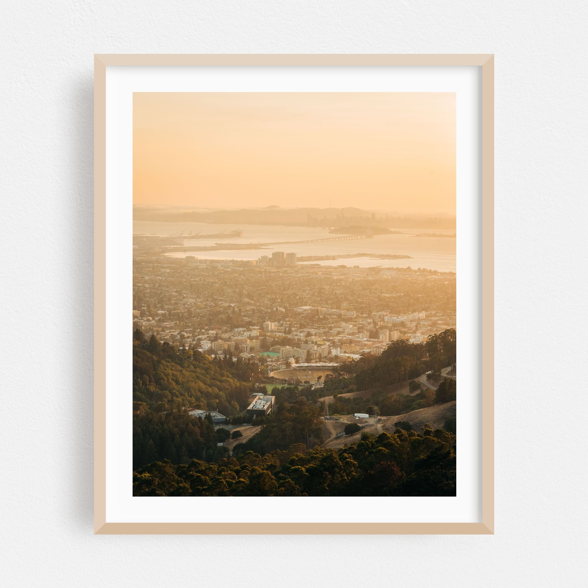 Berkeley Glow 03 - Berkeley California Photography Cityscape Sunset ...