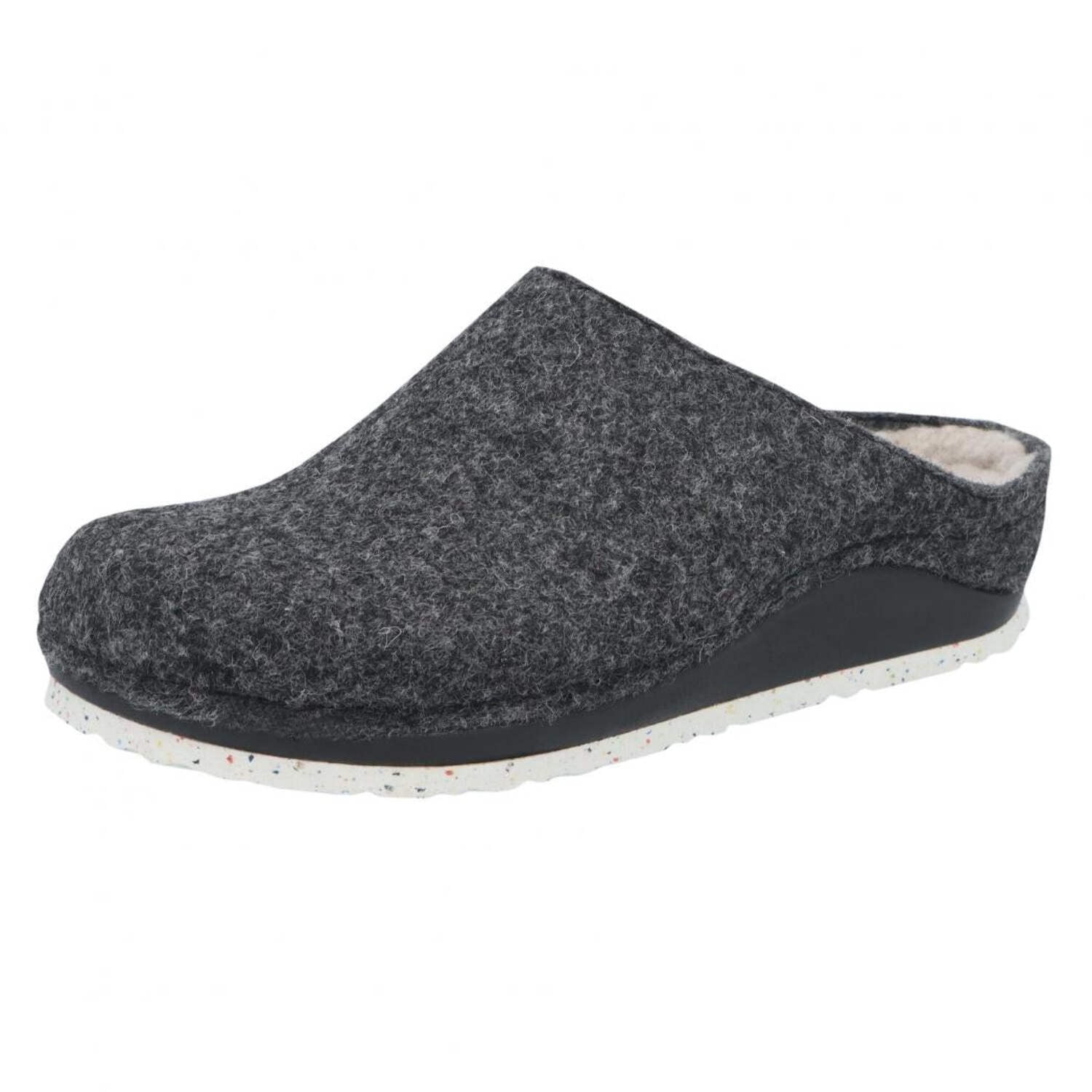 Berkemann BERKINA Women Clog 'Blanche', dark grey - Walmart.com