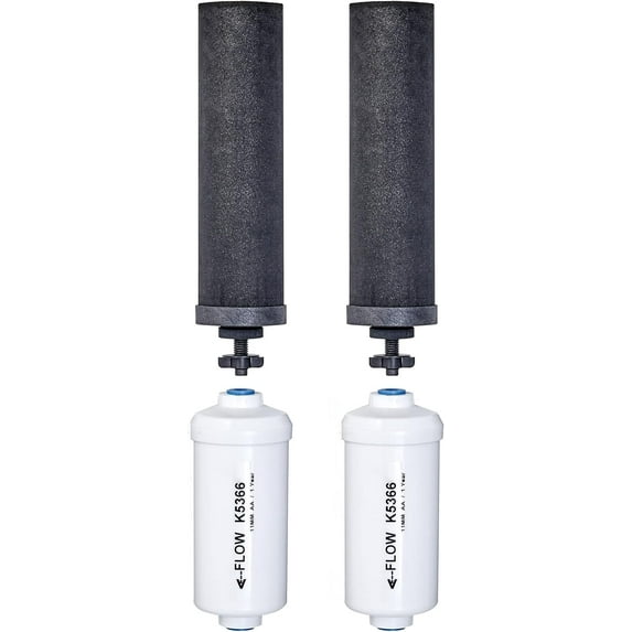 Berkey Water Filters Self Sterilizing Fluoride Combo Pack for Big Royal ...