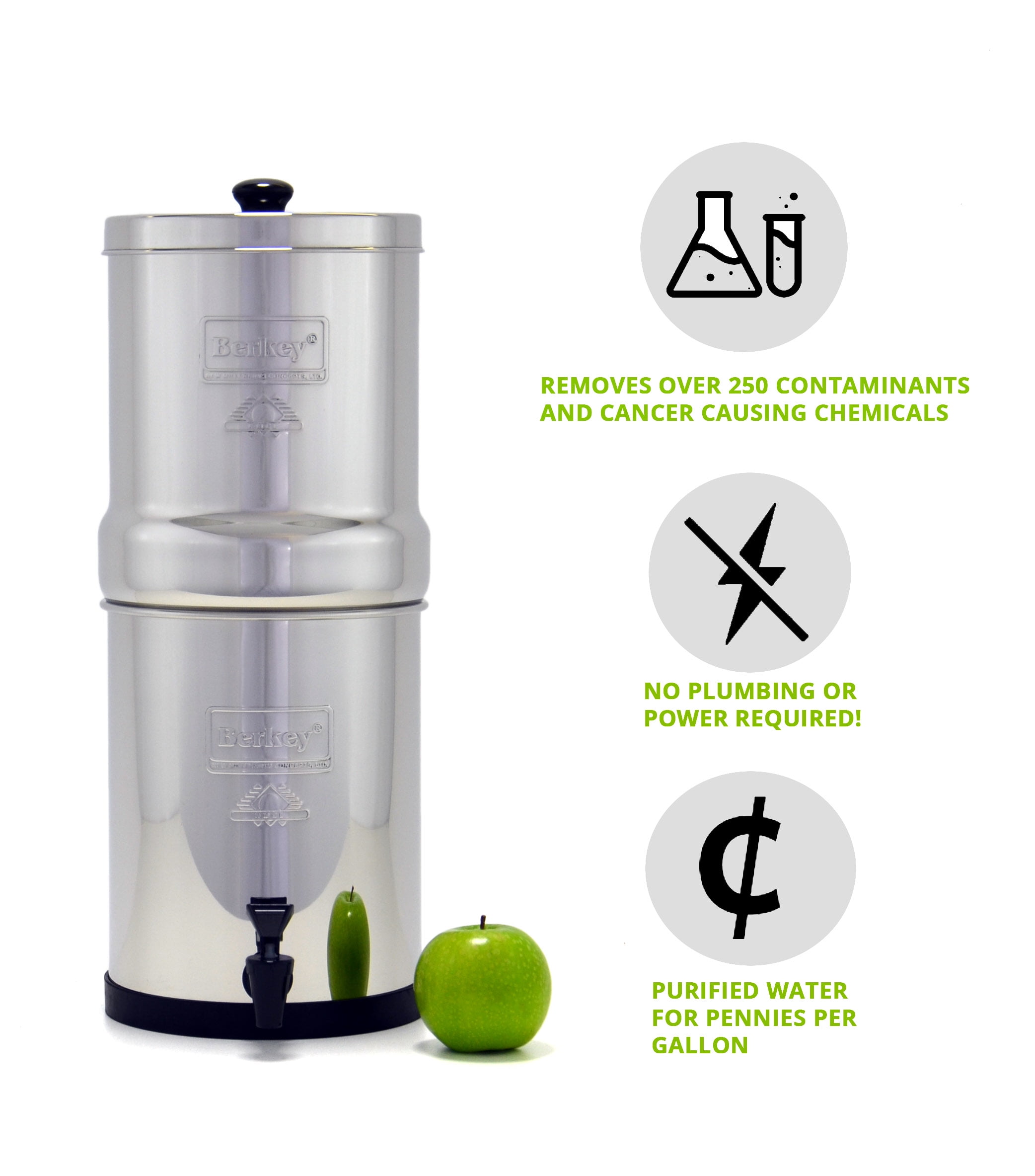 Berkey Crown Water Filter - 6 Gallon Capacity Nepal | Ubuy