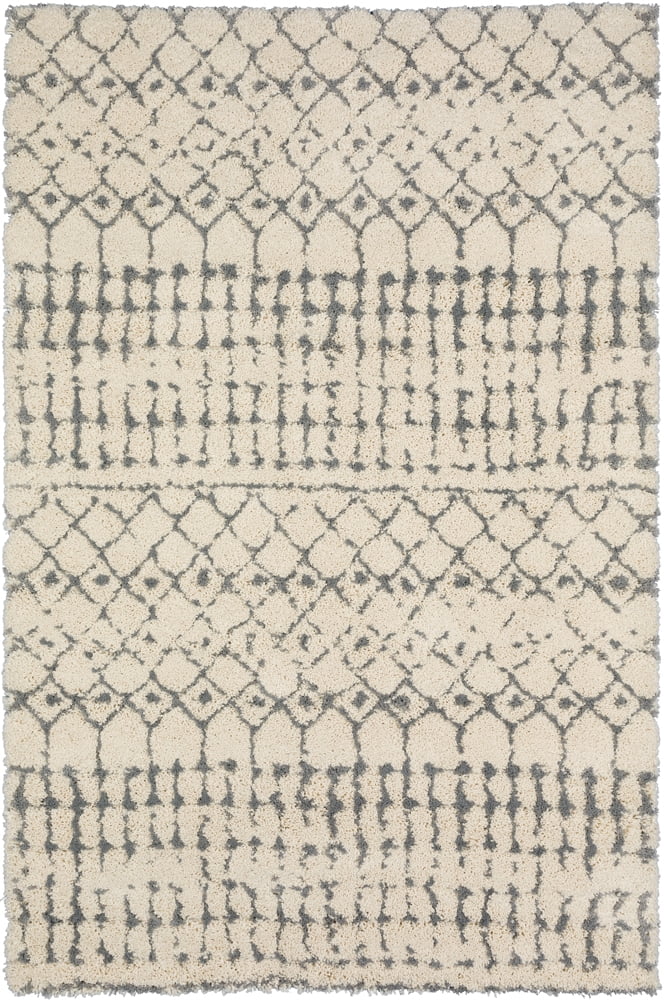 Berkley Acolyte Area Rug MQ2 Mq2 Ivory/Midnight Ivory/Midnight Blocks ...