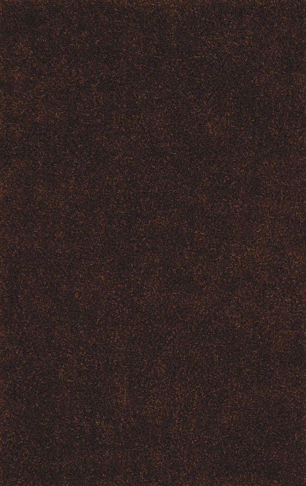 Berkley Barnswood Shag Area Rug IL69 Il69 Chocolate Chocolate Solid ...