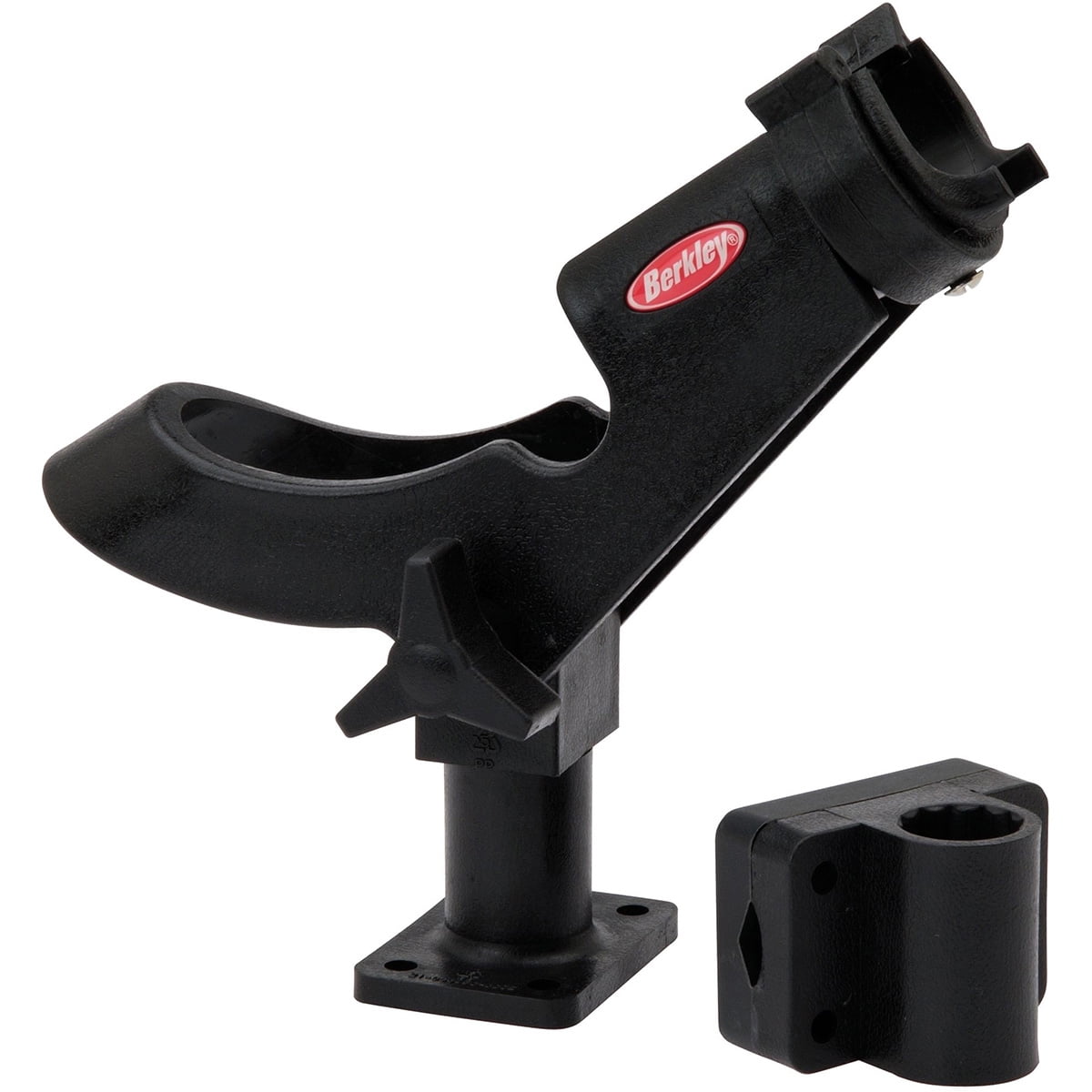 Berkley Boat Rod Holder, Clamp-On, Adjustable, Durable Polypropylene ...