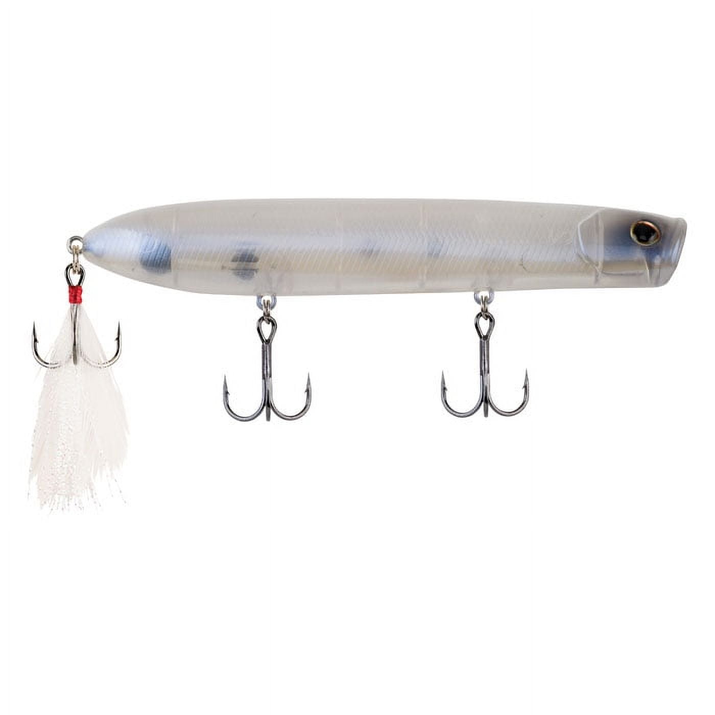Berkley Cane Walker Topwater Fishing Lure, Ghost White, 5/6 oz ...