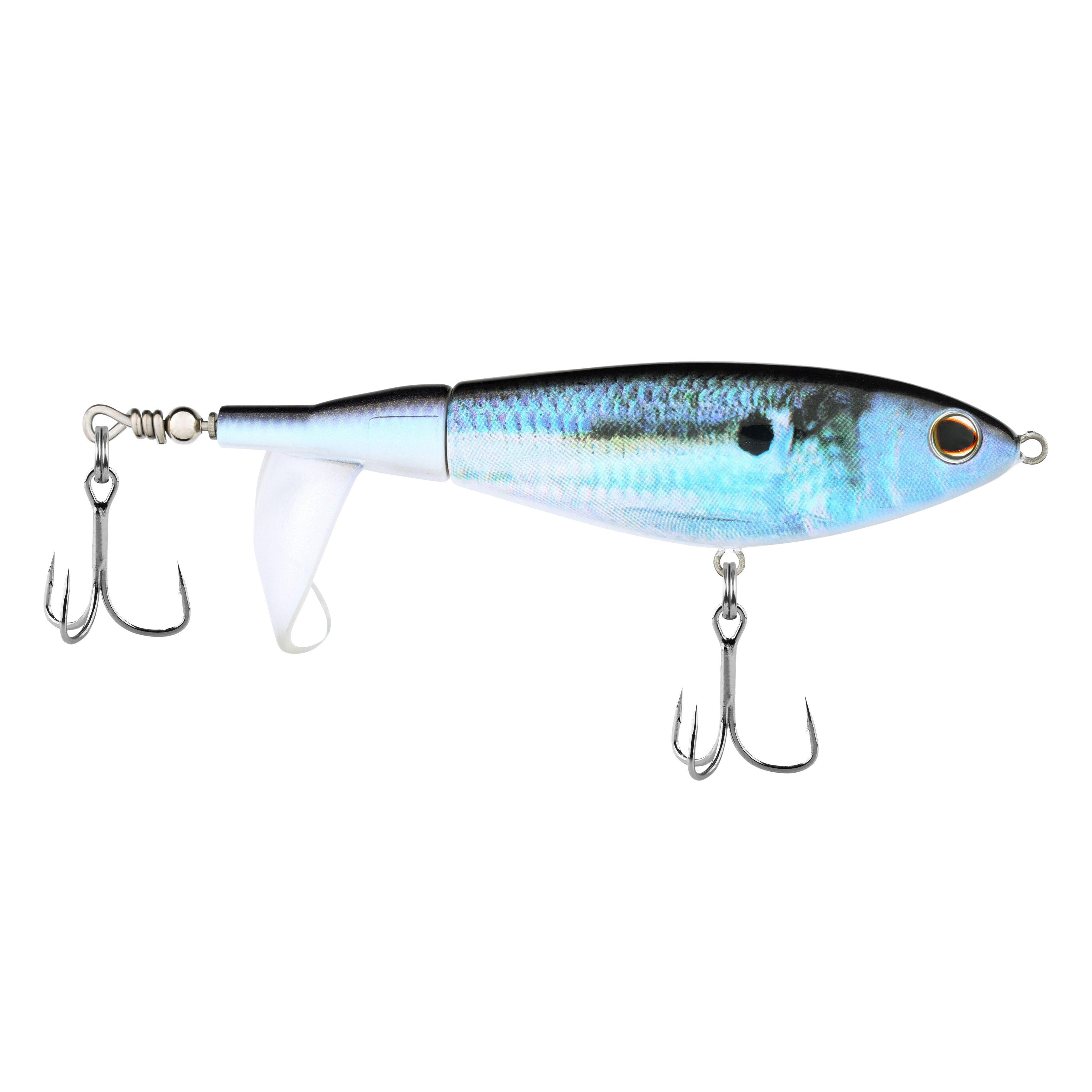 Berkley Choppo Topwater Fishing Lure, HD Threadfin Shad, Size 105 (3/4 ...