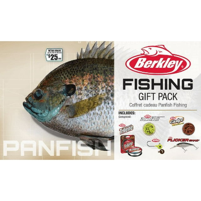 Berkley Panfish Fishing Gift Set with Line, Lures, and Baits - Walmart.com