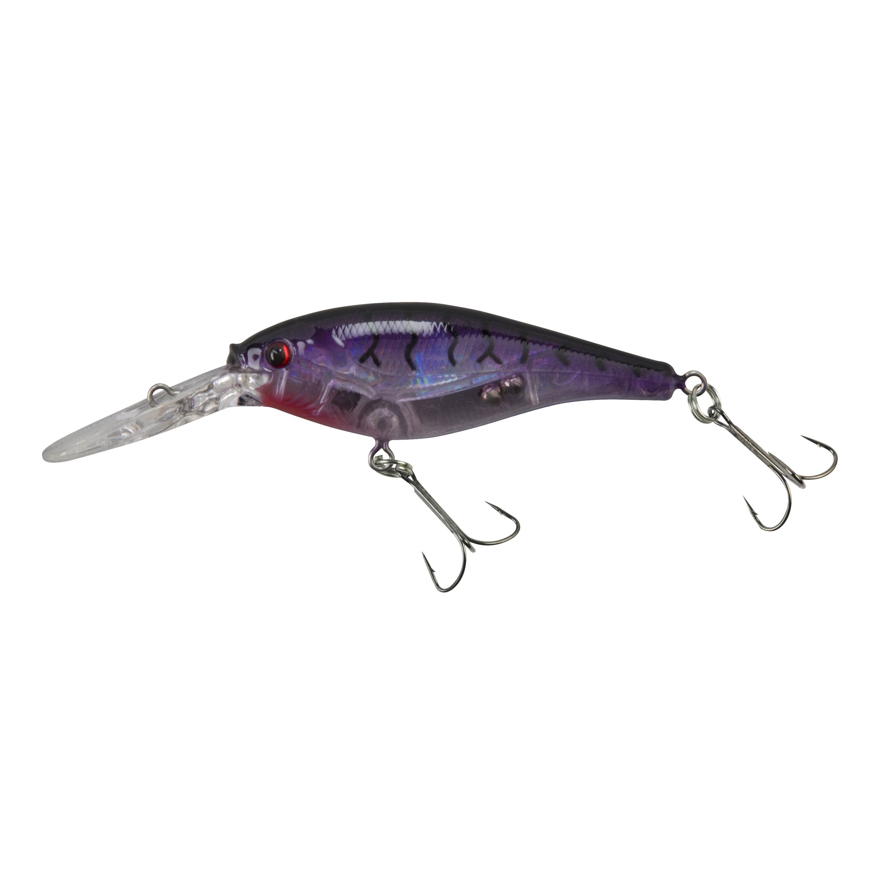 Berkley Flicker Shad Fishing Lure, Flashy Purple Tiger, 3/16 oz ...