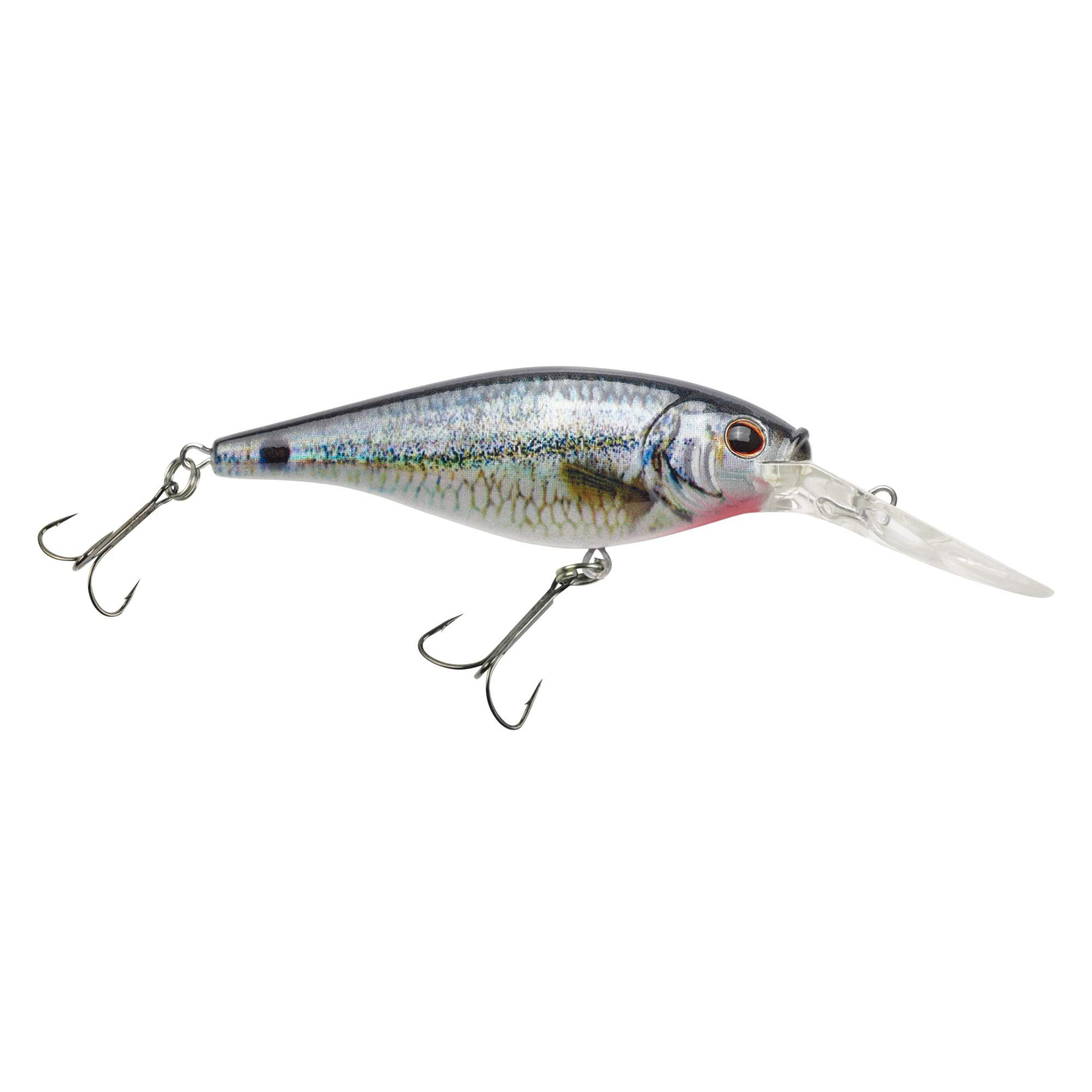 Berkley Flicker Shad Fishing Lure, HD Spottail Shiner, 3/16 oz ...