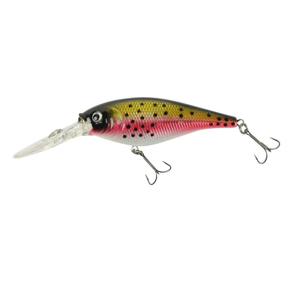 Berkley Flicker Shad Fishing Lure, Rainbow Trout, 5/16 oz - Walmart.com