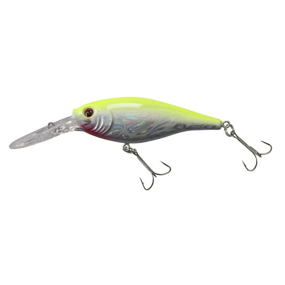 Berkley Flicker Shad Fishing Lure, Slick Chartreuse Pearl, 5/16 oz ...
