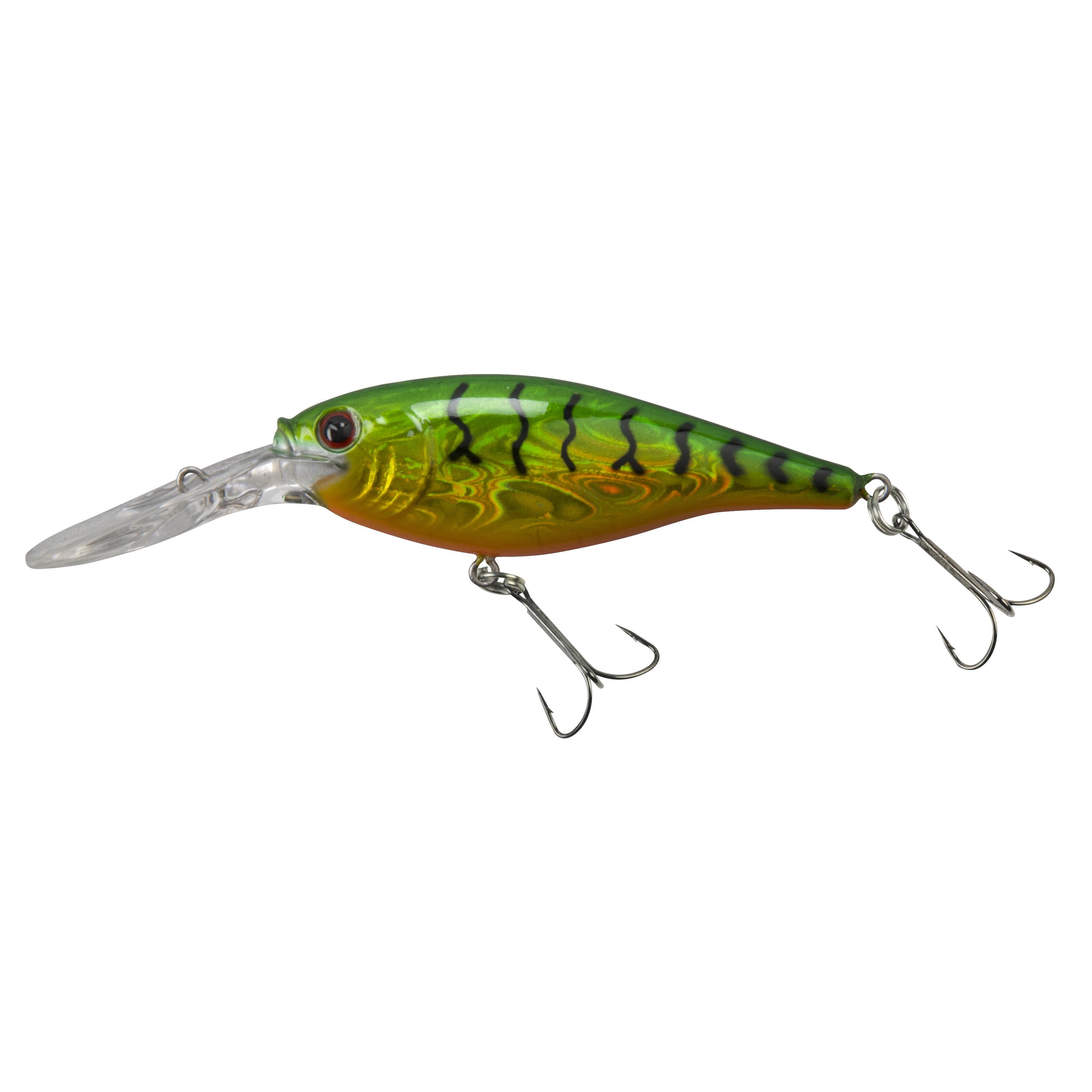 Berkley Flicker Shad Fishing Lure, Slick Firetiger, 3/16 oz - Walmart.com