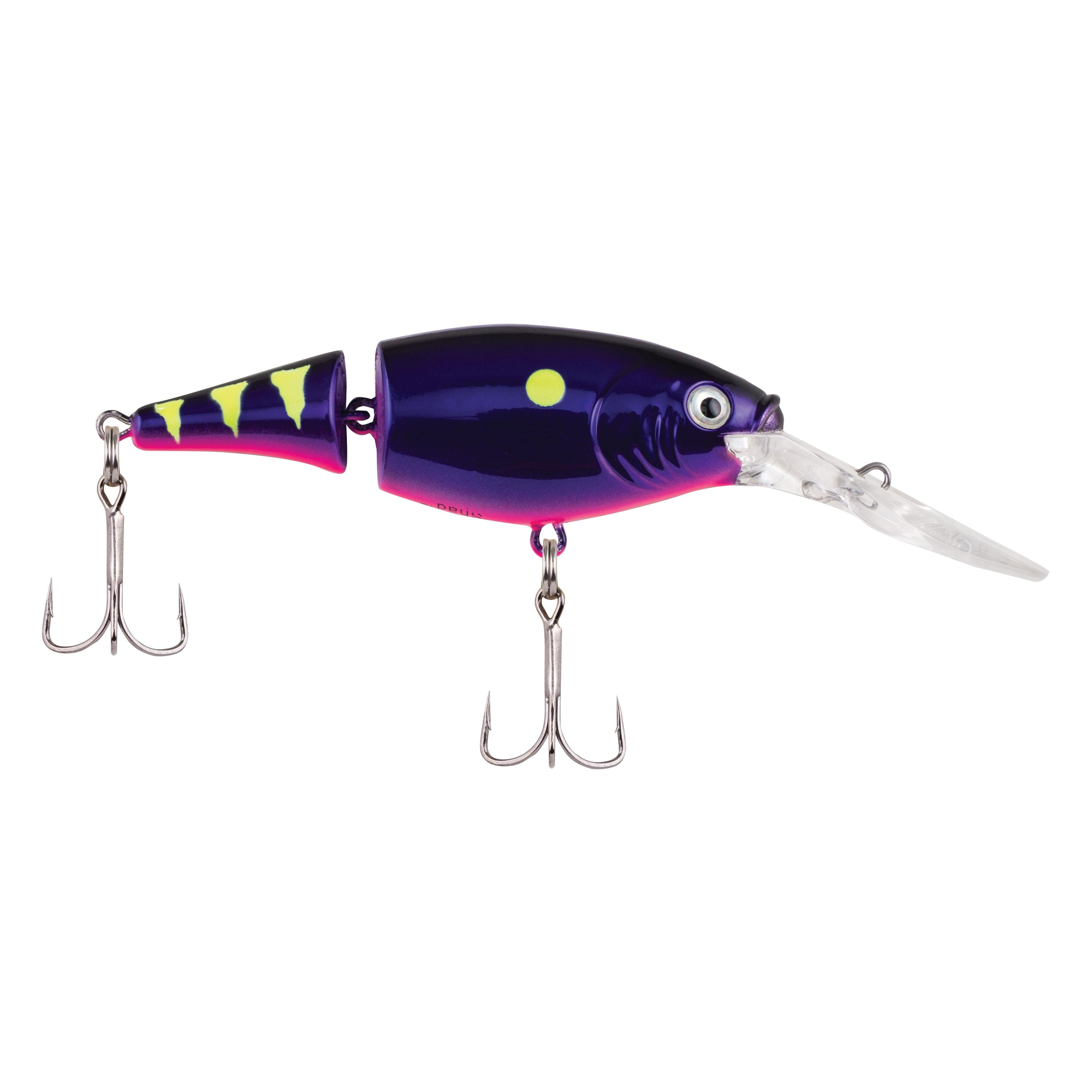 Berkley Flicker Shad Jointed Fishing Lure, Firetail Chrome Candy, 1/5 ...