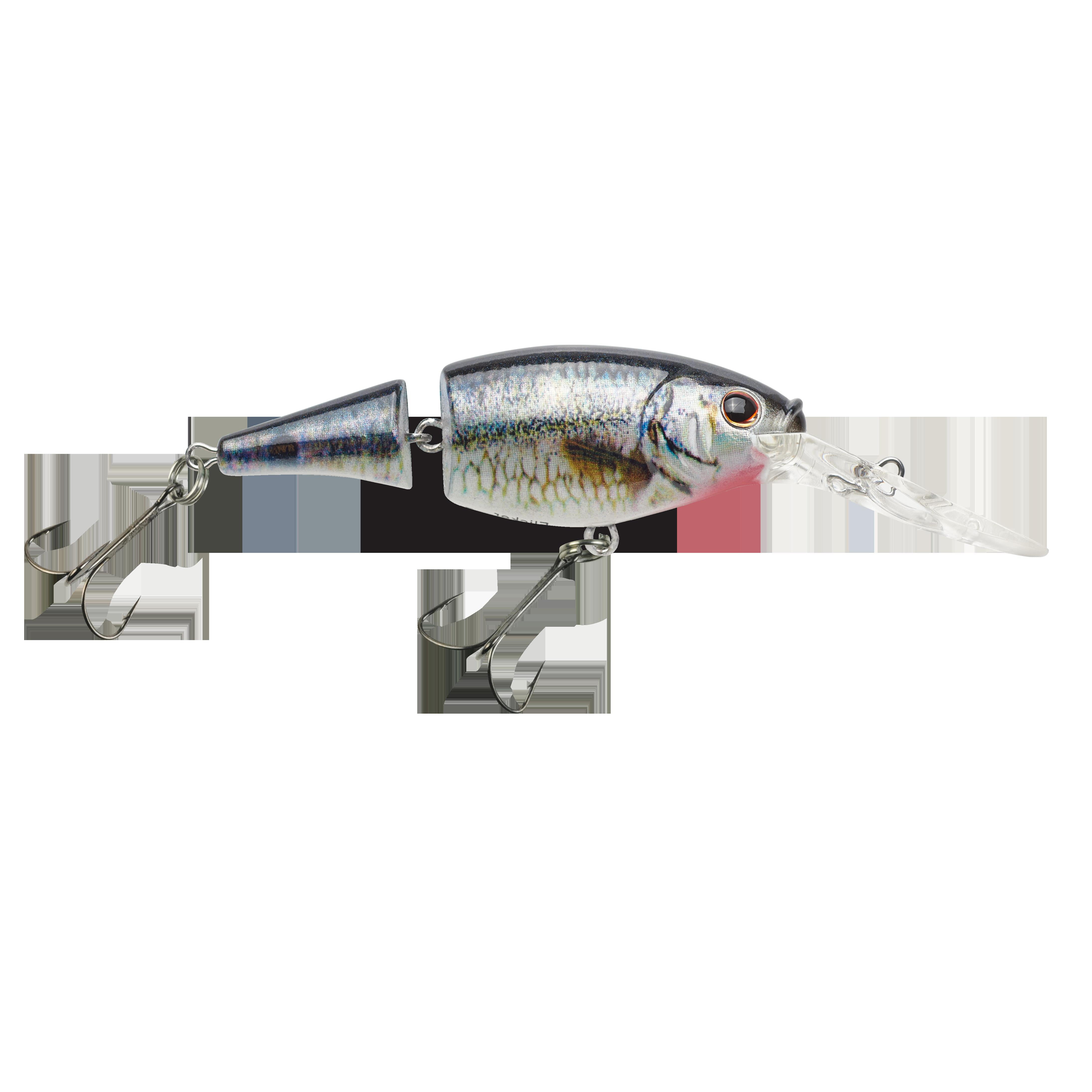 Berkley Flicker Shad Jointed Fishing Lure, HD Spottail Shiner, 1/5 oz ...