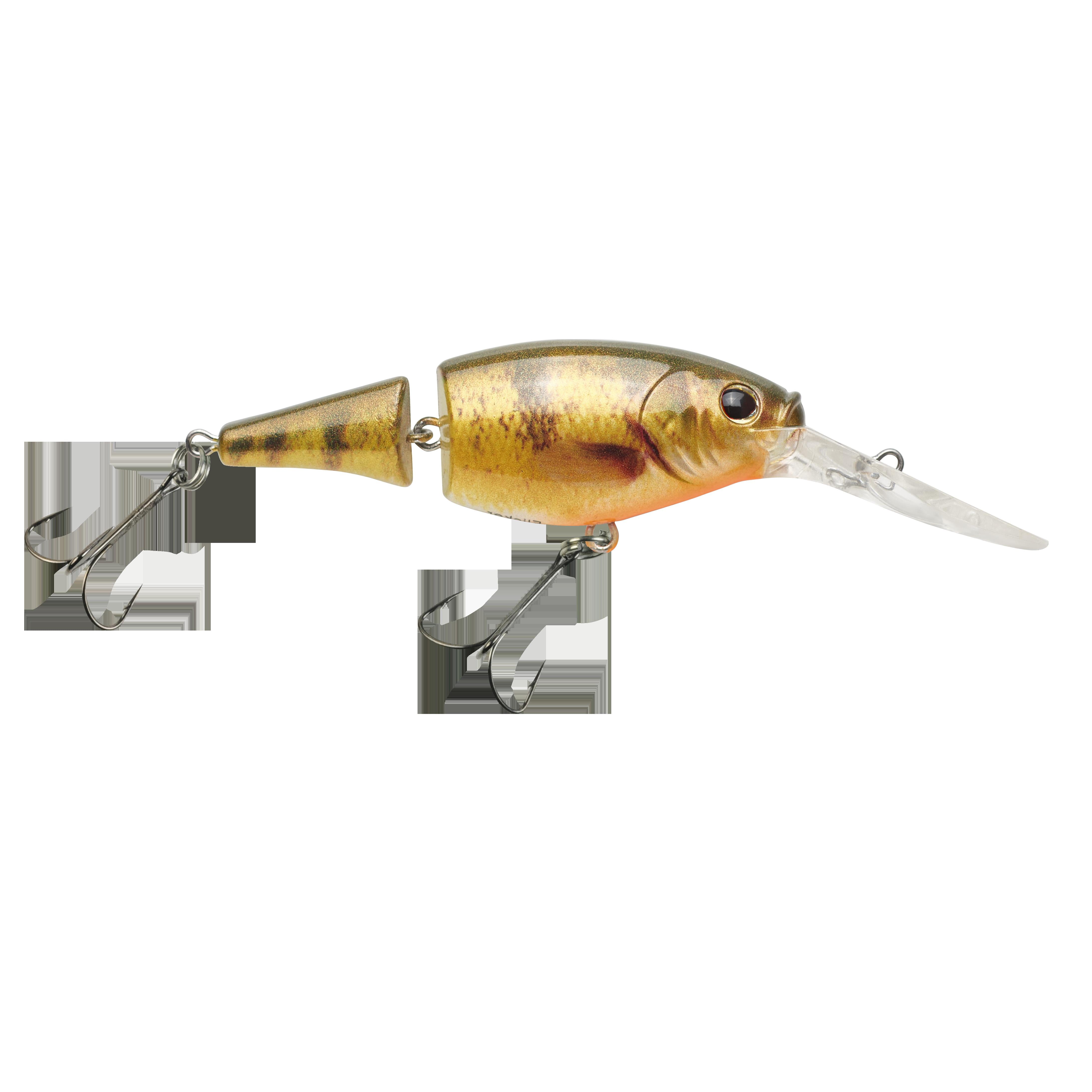 Berkley Flicker Shad Jointed Fishing Lure, HD Yellow Perch, 1/3 oz ...