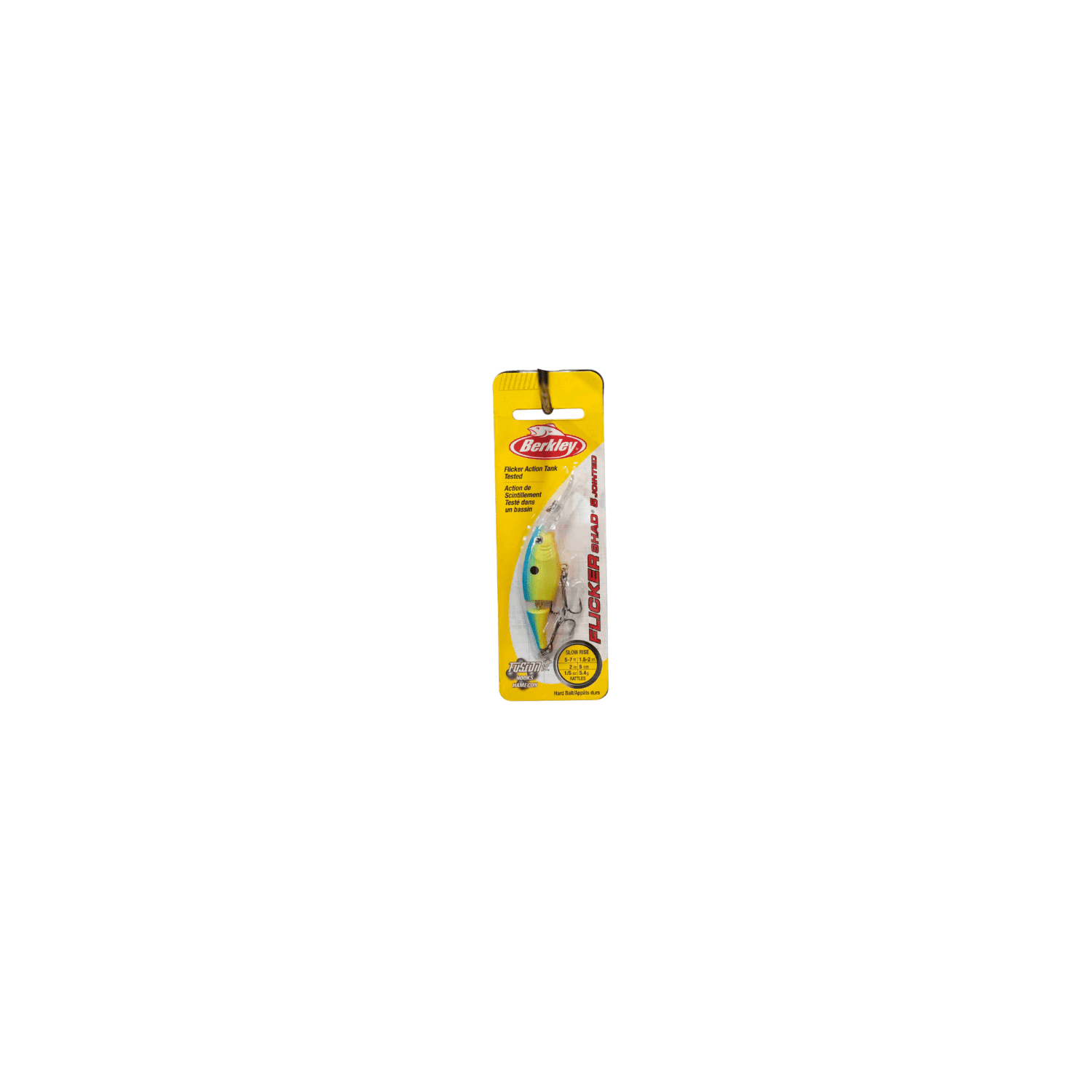 Berkley Flicker Shad Jointed Fishing Lure, Kingfisher, 1/5 oz - Walmart.com