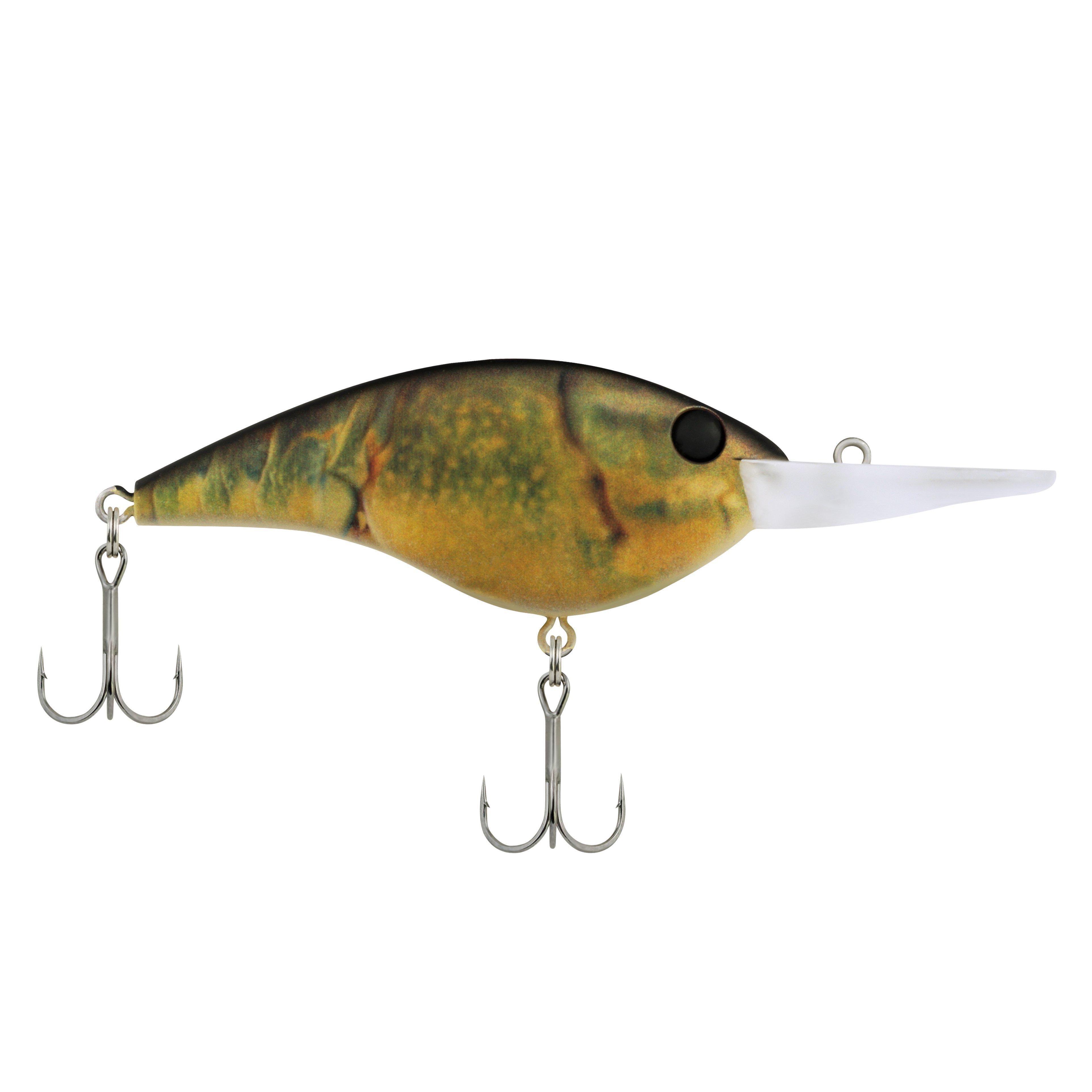 Berkley Frittside Fishing Lure, HD Green Craw, 1/2 oz - Walmart.com