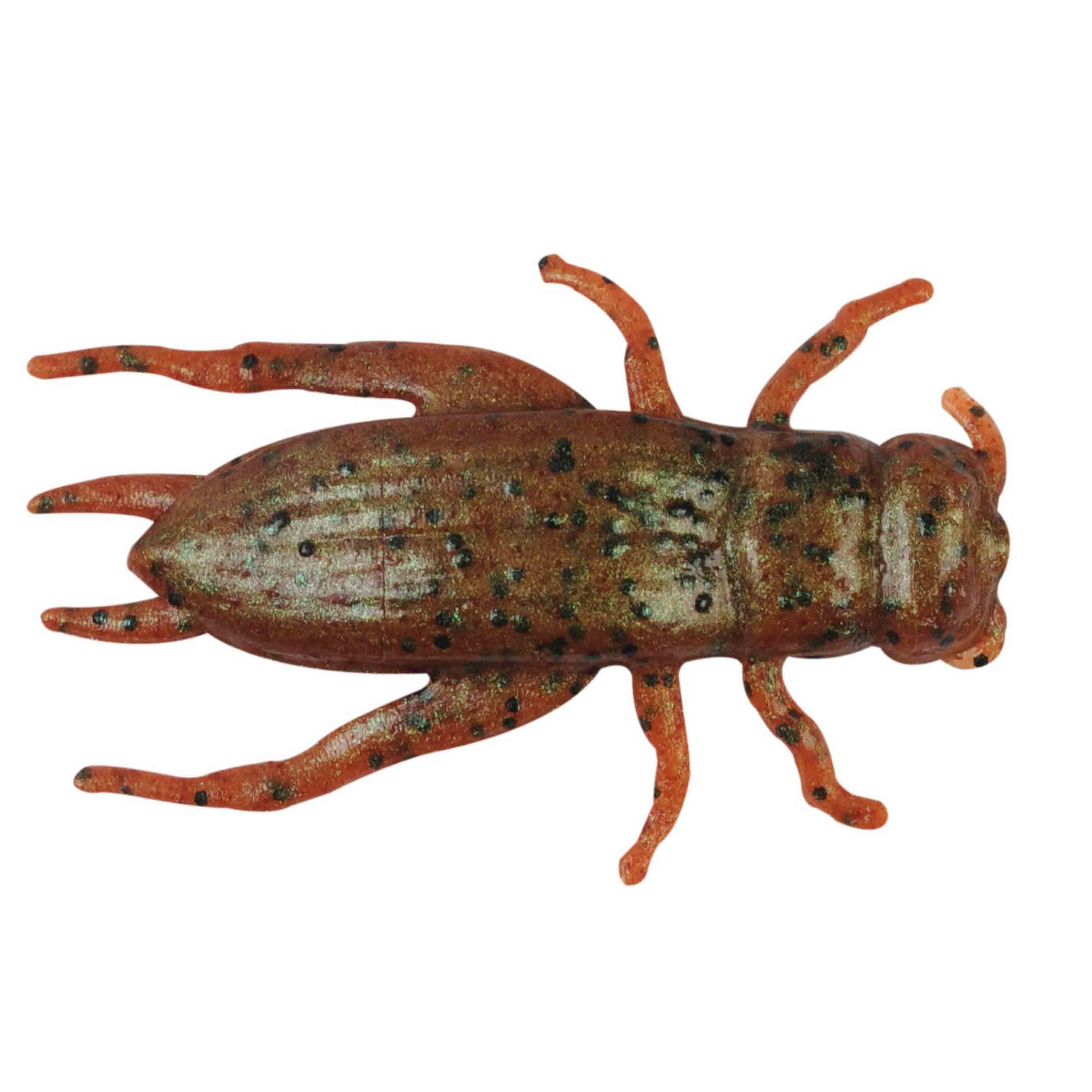 Gulp! Alive! Cricket Soft Bait 1" Length, Breen 1203213 - Walmart.com