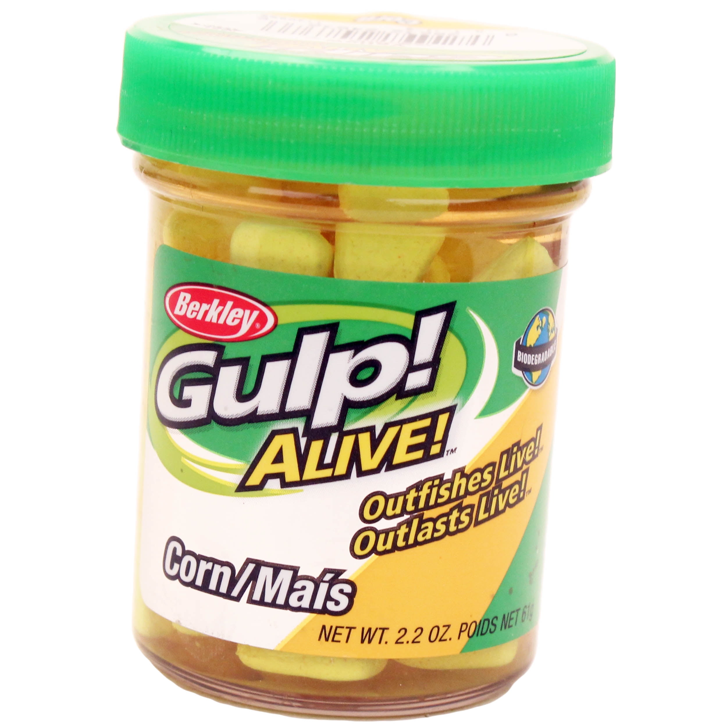 Berkley Gulp! Alive! Corn Fishing Bait, Yellow - Walmart.com