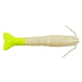 Gulp! Alive! Shrimp, 4" Pearl White/Chartreuse - Walmart.com