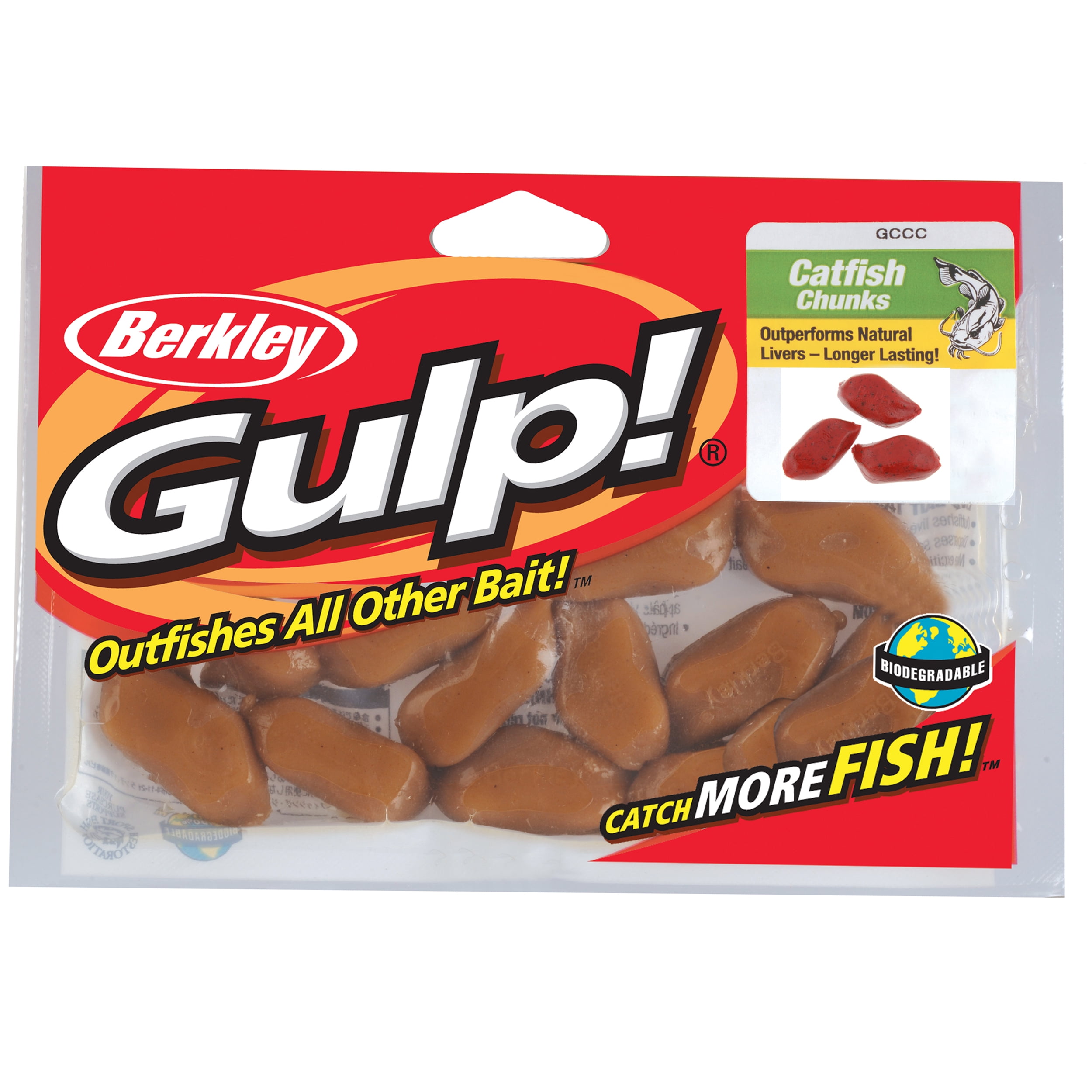 Berkley Gulp!® Catfish Chunks - Walmart.com