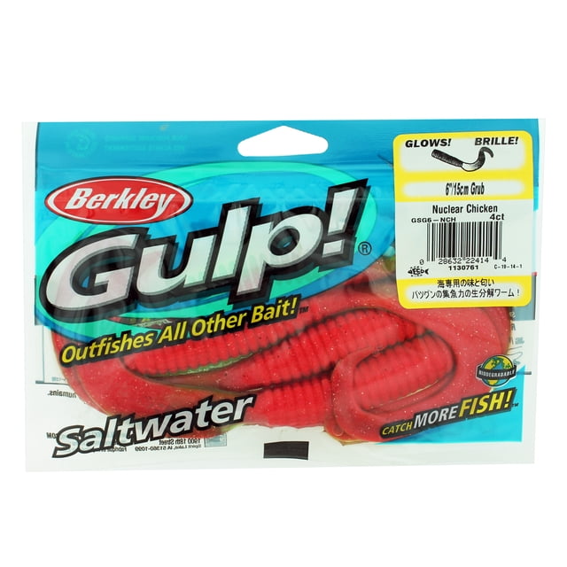 Berkley Gulp! Saltwater Grub Soft Bait - Walmart.com