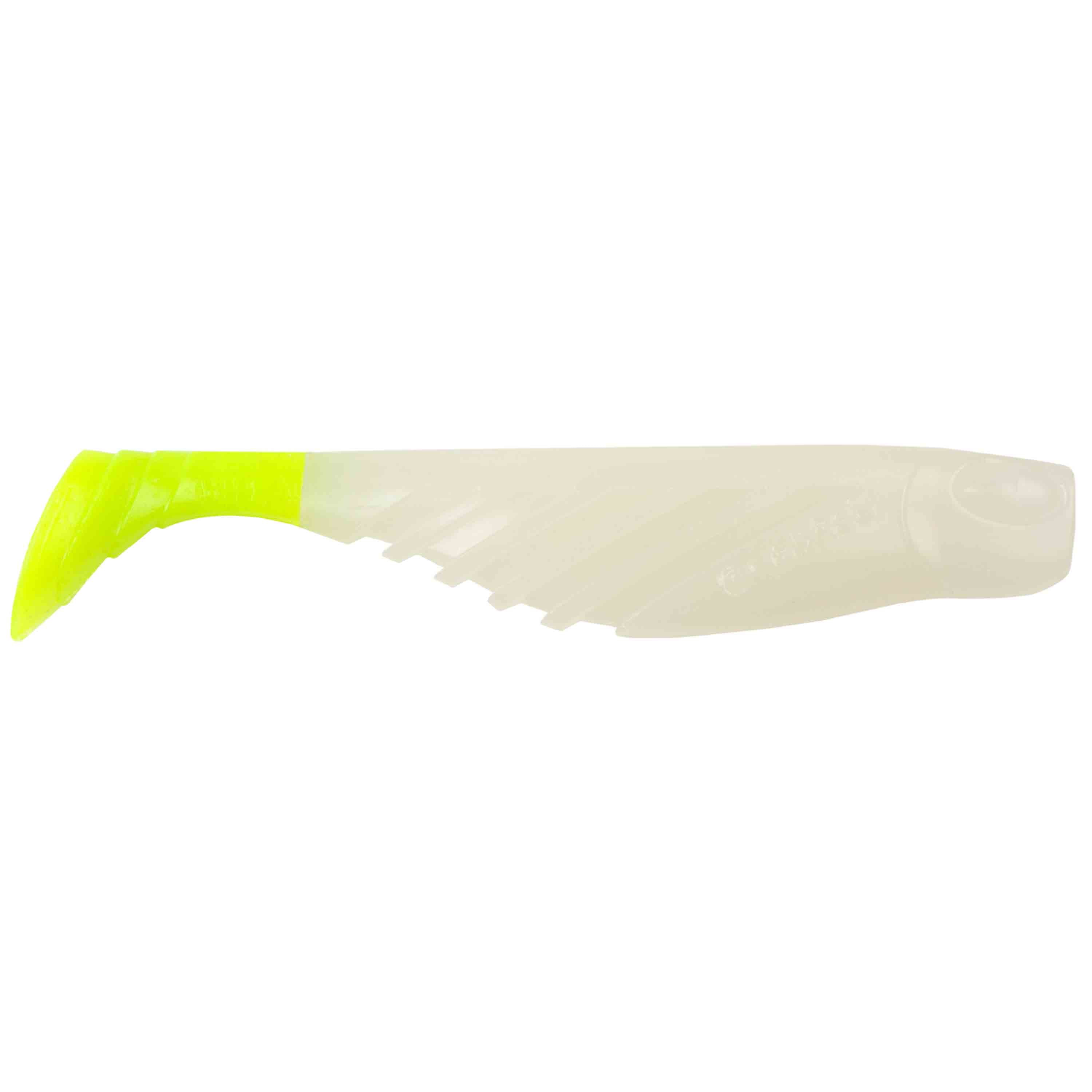 Berkley Gulp! Saltwater Ripple Mullet Bait 4in Glow/Chartreuse for ...