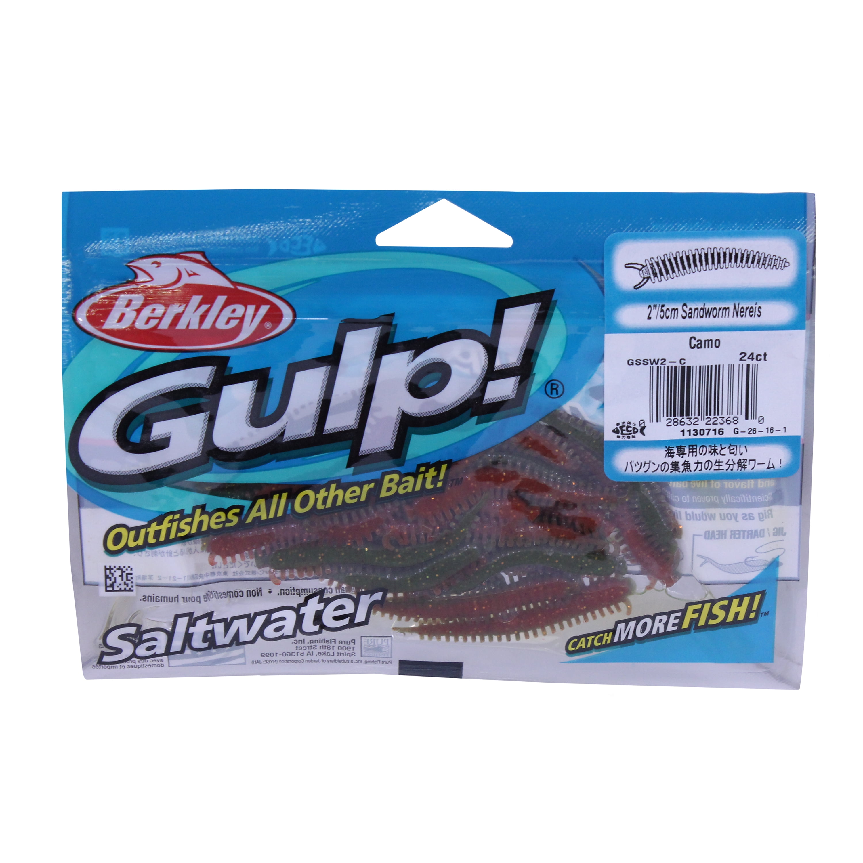 Berkley Gulp! Saltwater Sandworm Bait - Walmart.com