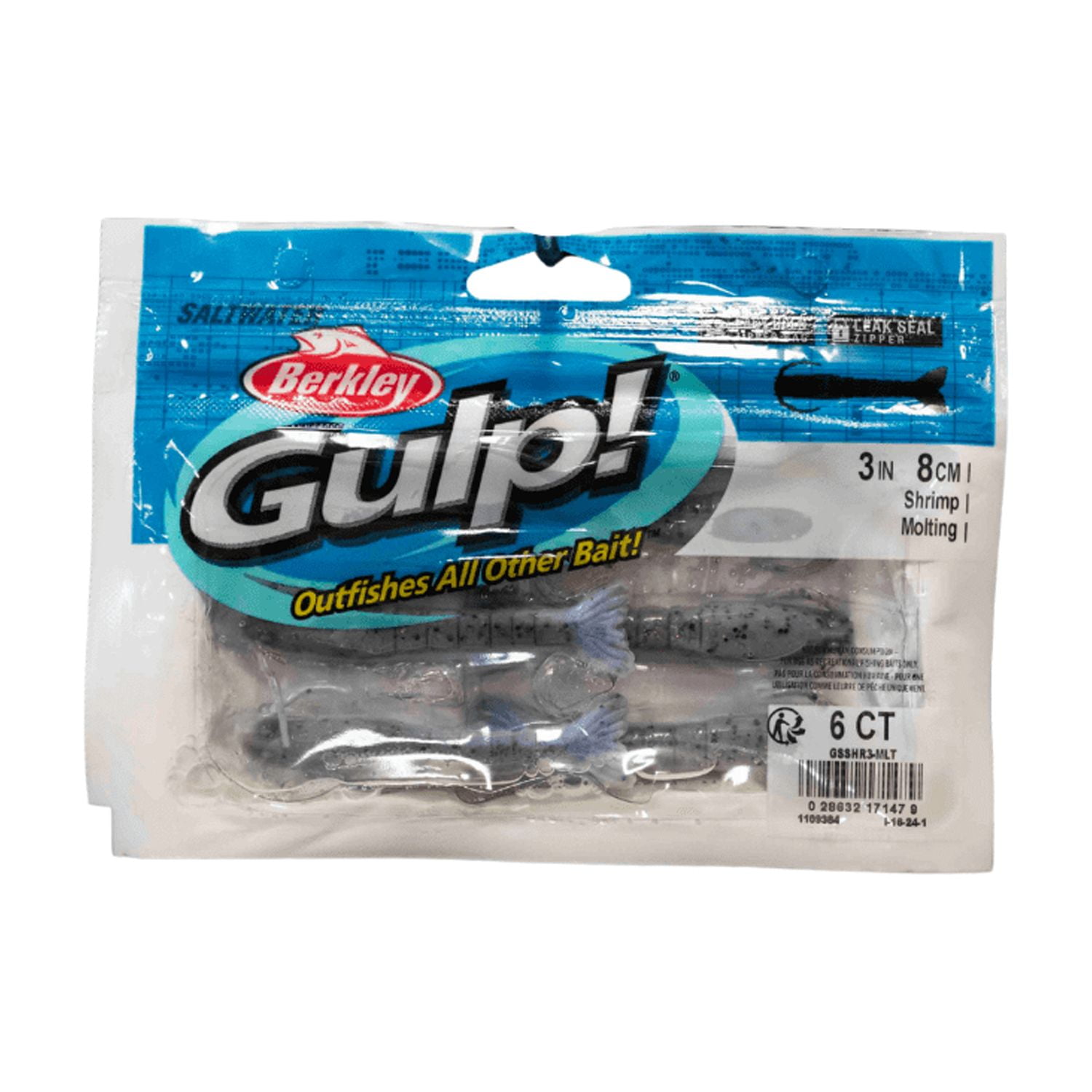 Berkley Gulp! Saltwater Shrimp Soft Bait - Walmart.com