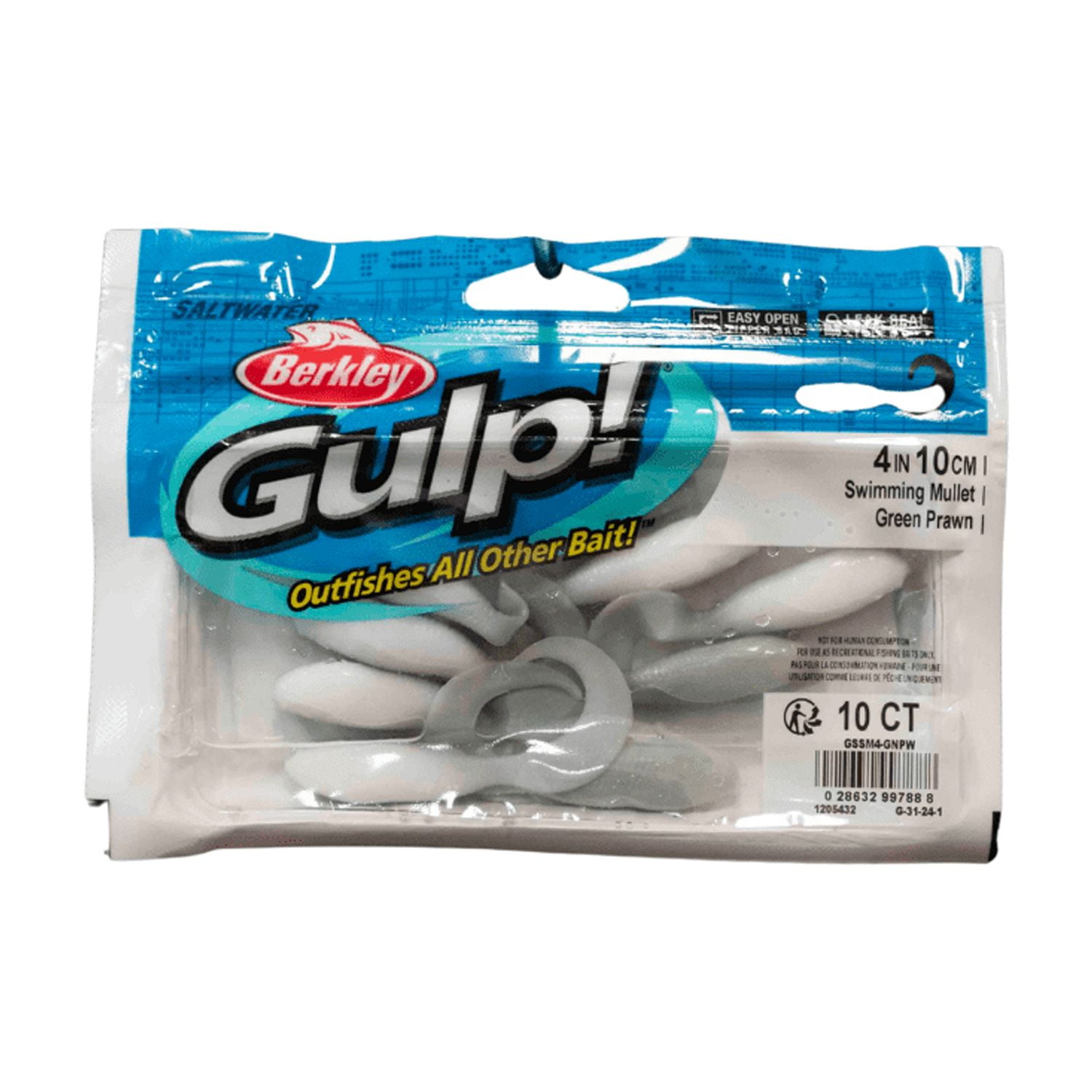 Berkley Gulp! Saltwater Swimming Mullet Soft Bait - Walmart.com