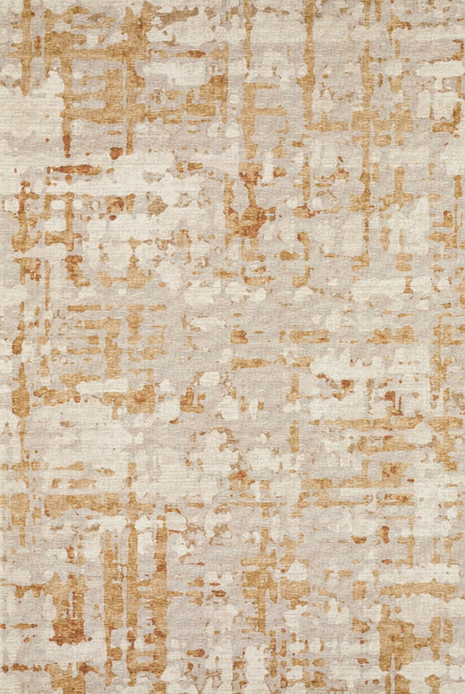 Berkley Hempstead Area Rug BR5 Khaki Blocks Grid 3' x 5' Rectangle ...