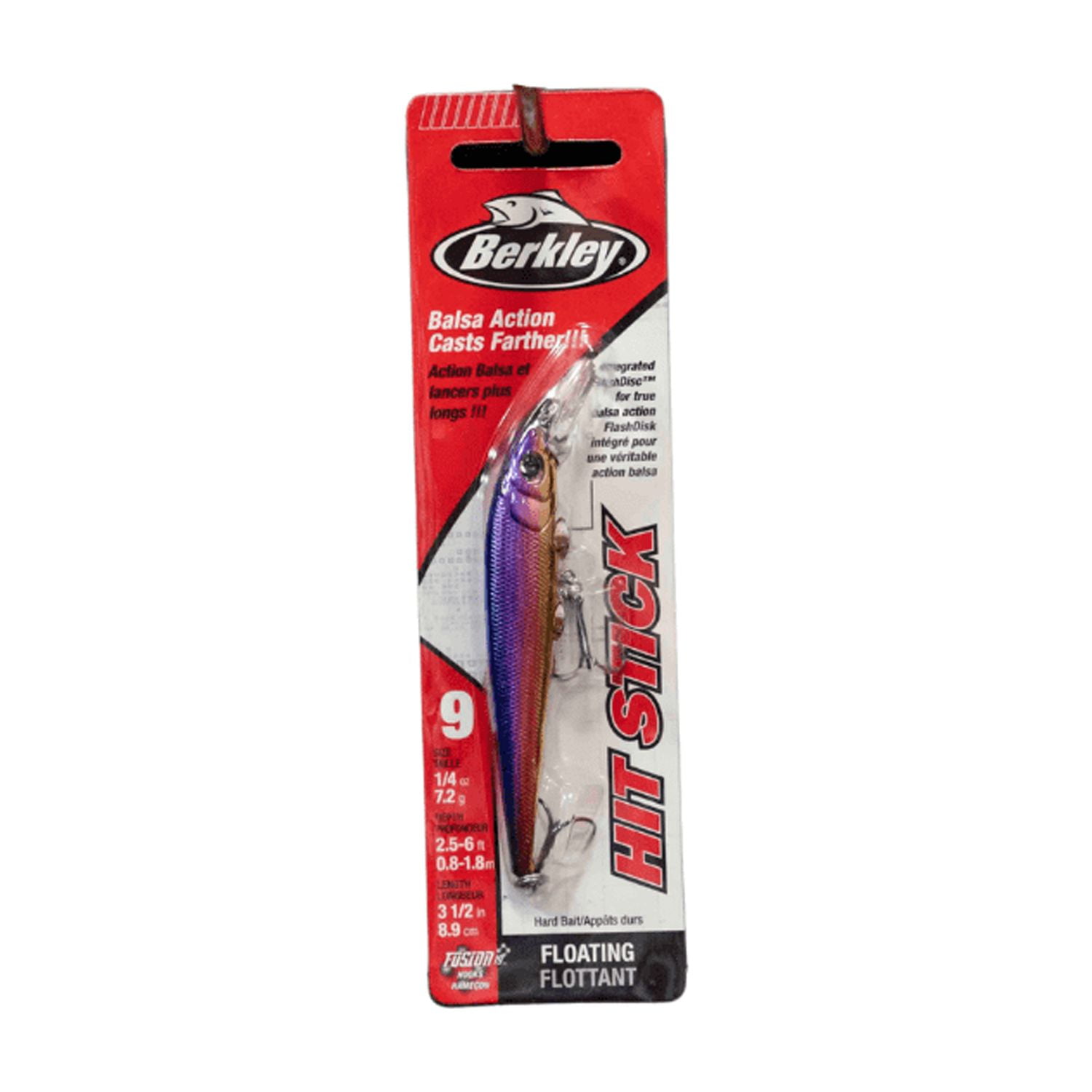 Berkley Hit Stick Fishing Lure, Sunset 84, 1/4 oz - Walmart.com