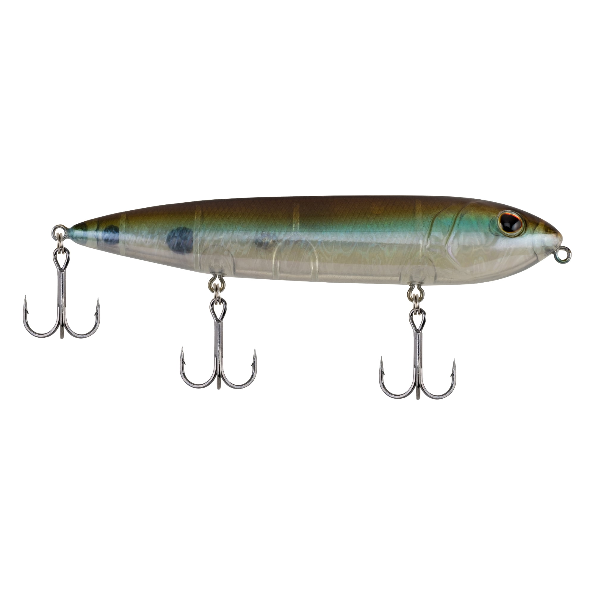 Berkley J-Walker 120 Topwater Fishing Lure, Perfect Ghost, 2/3 oz ...