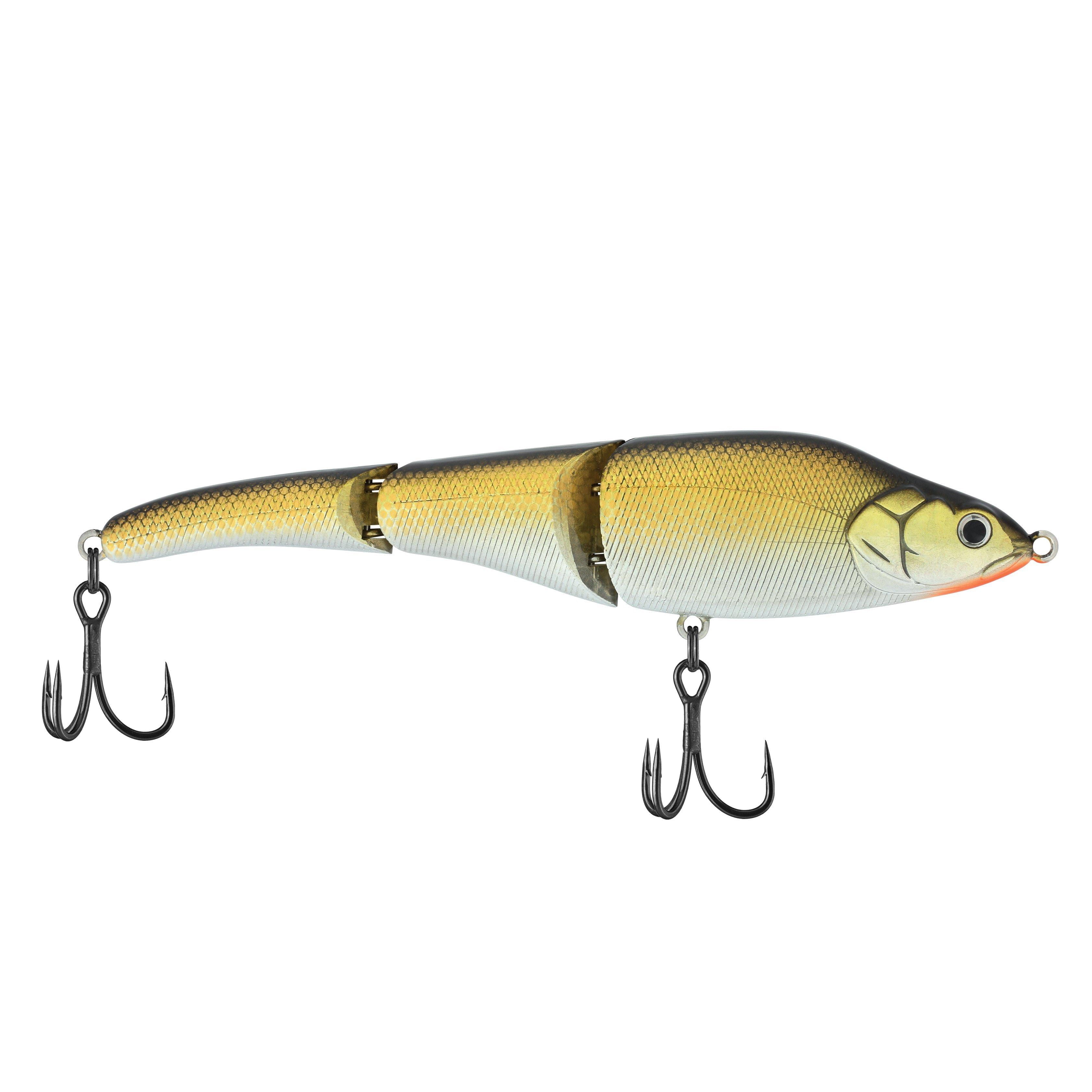 Berkley Magic Swimmer Fishing Lure, 3 3/8 oz, Nat Golden Shiner ...