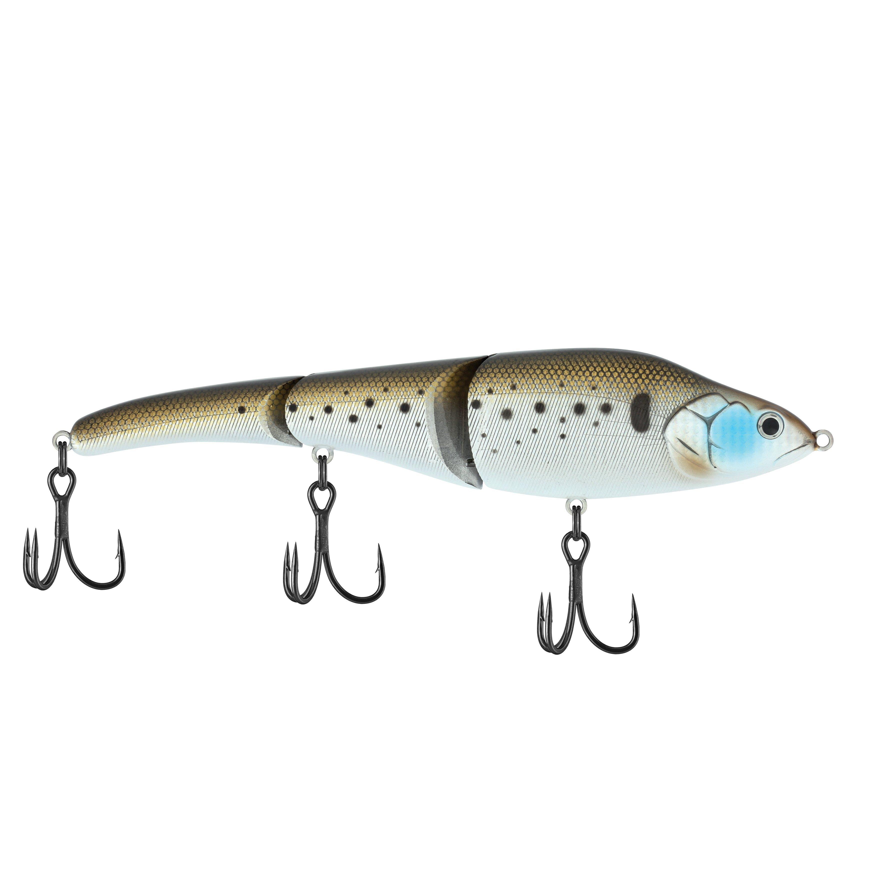 Berkley Magic Swimmer Fishing Lure, 4 1/2 oz, Bunker - Walmart.com