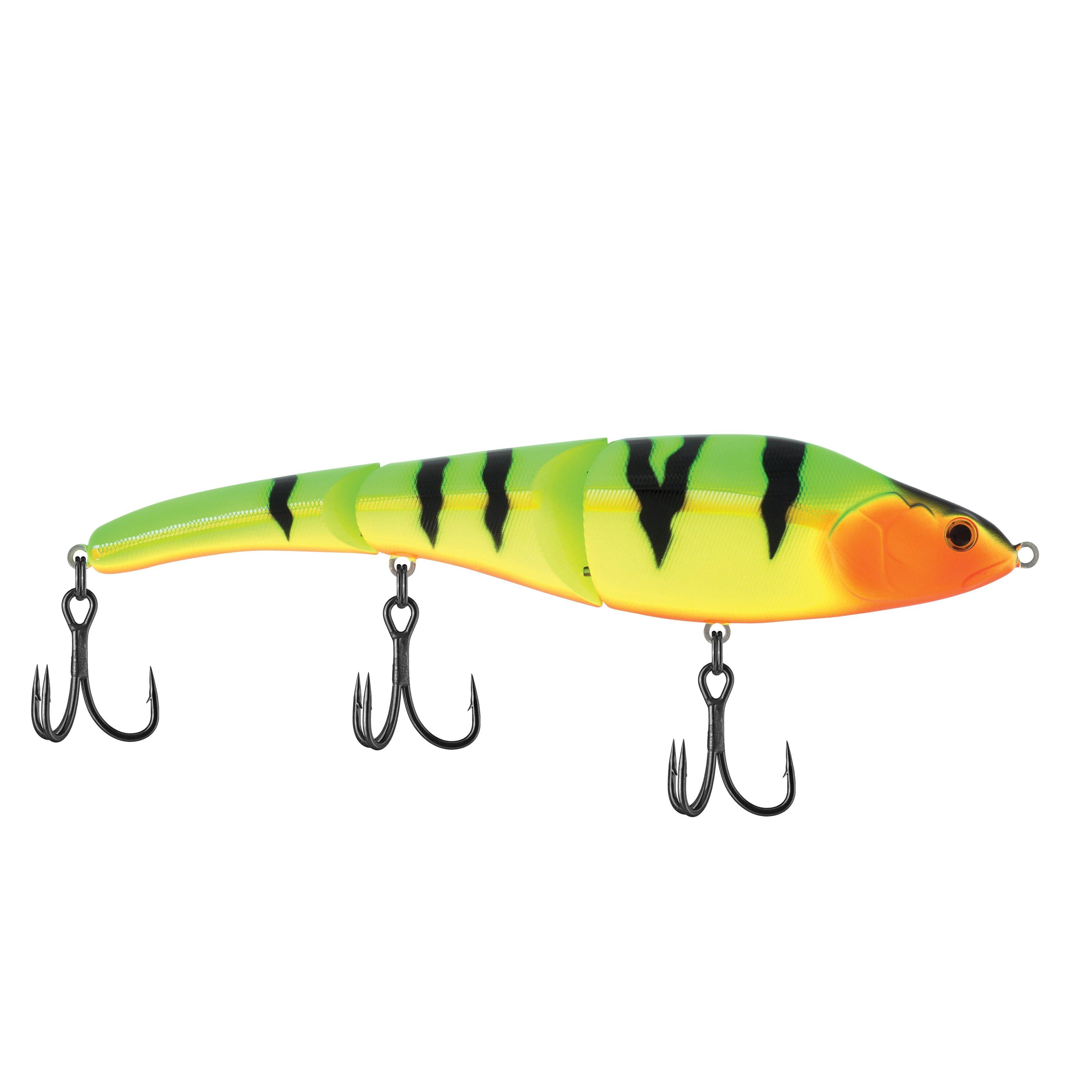 Berkley Magic Swimmer Fishing Lure, 4 1/2 oz, Fire Tiger Gold - Walmart.com