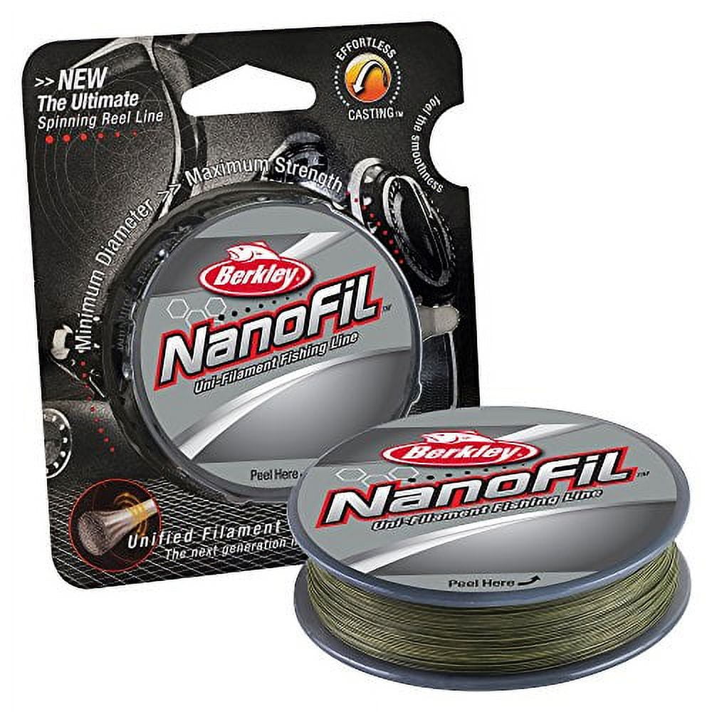 Berkley NanoFil Uni-filament Fishing Line 4lb, 150yd, Casting ...