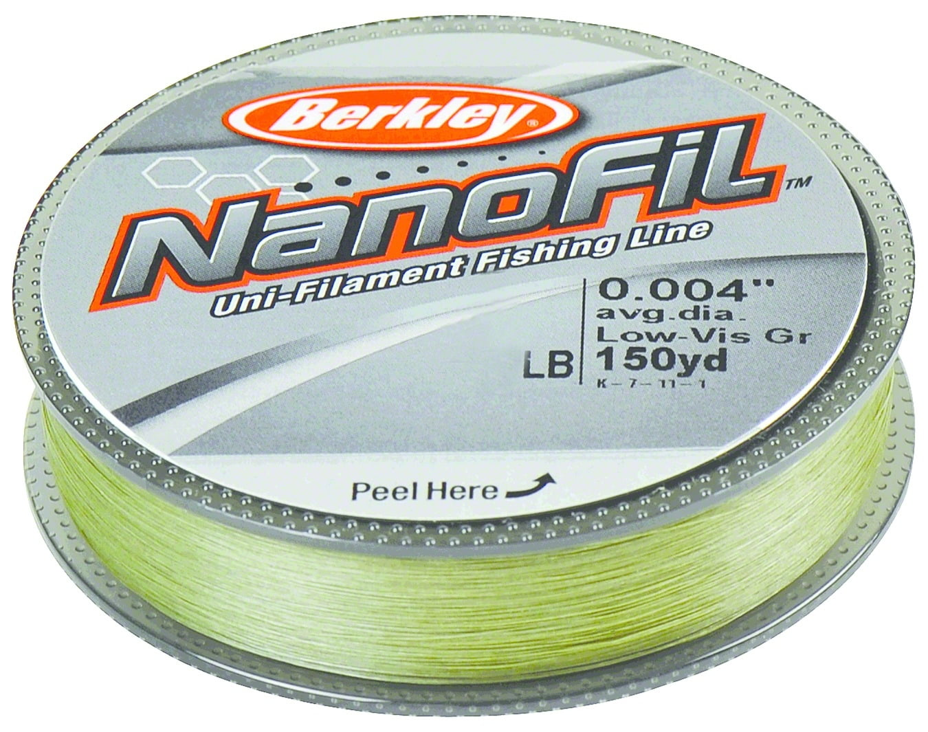 Berkley NanoFil® Uni-filament Fishing Line 8lb | 3.6kg - Walmart.com