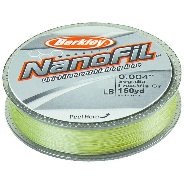 Berkley NanoFil® Uni-filament Fishing Line 8lb | 3.6kg - Walmart.com