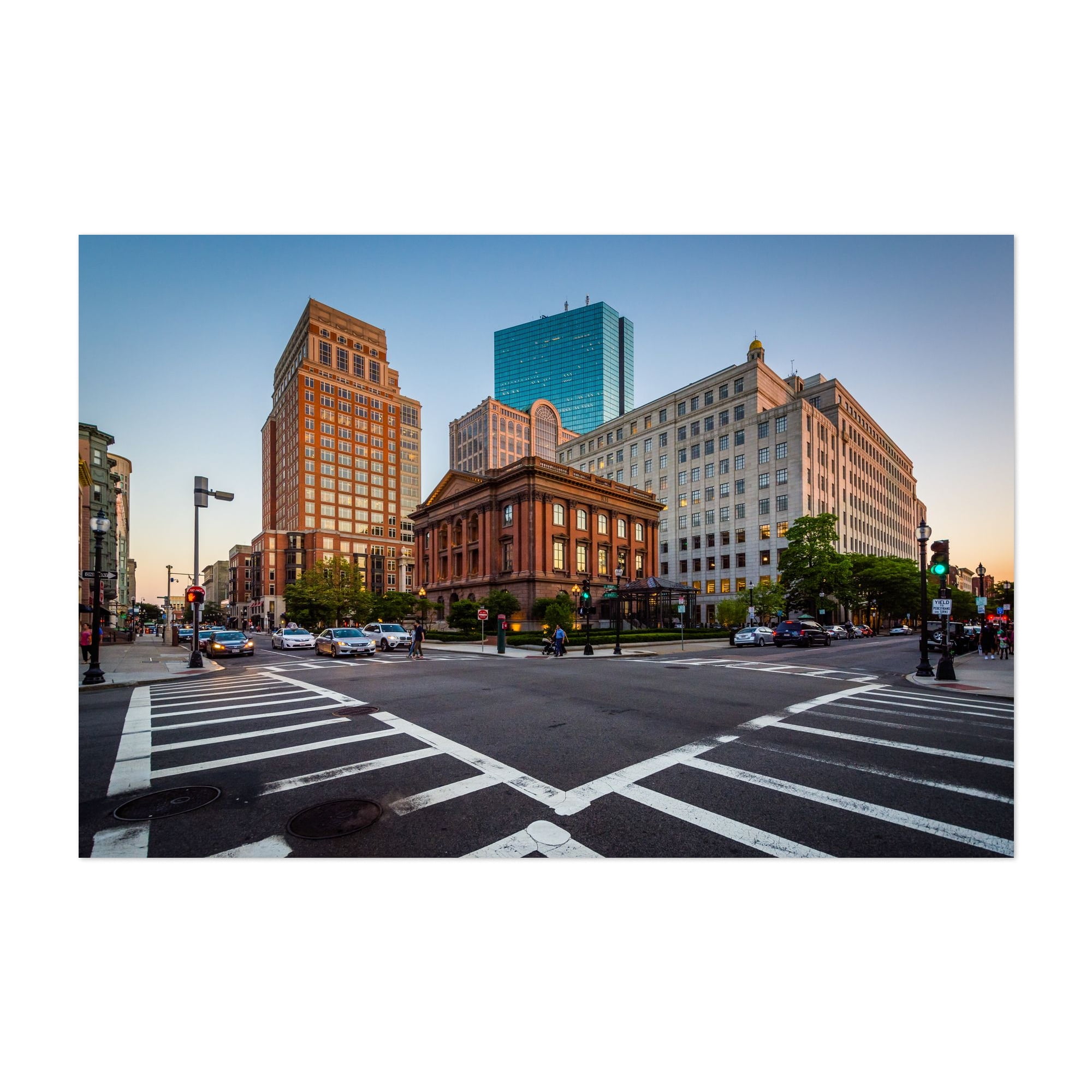 Berkley & Newbury - Boston Massachusetts Photography Cityscape ...